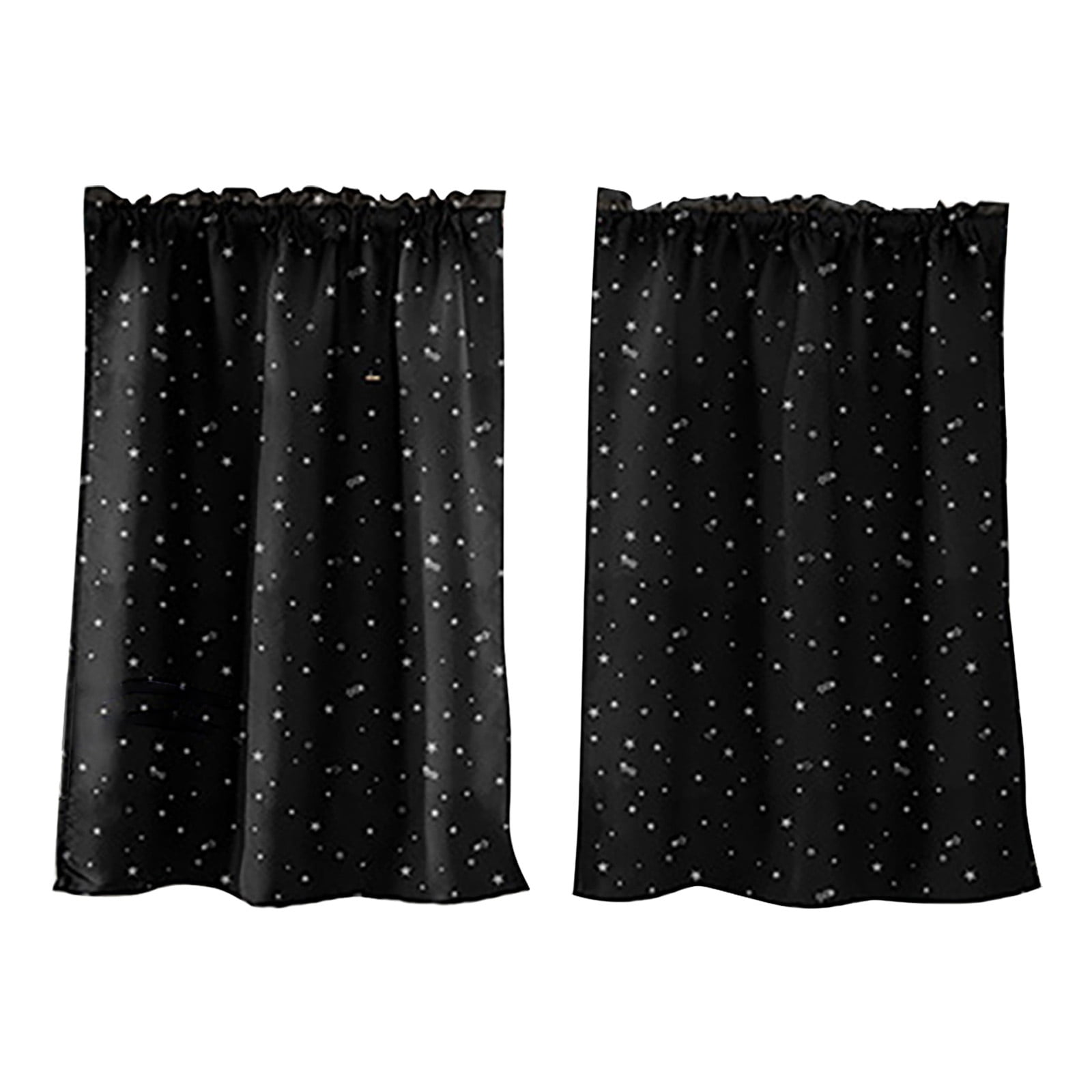 Giyblacko Blackout Curtains Star Curtains Short Curtains Small Curtains Rod Curtains Kitchen ...