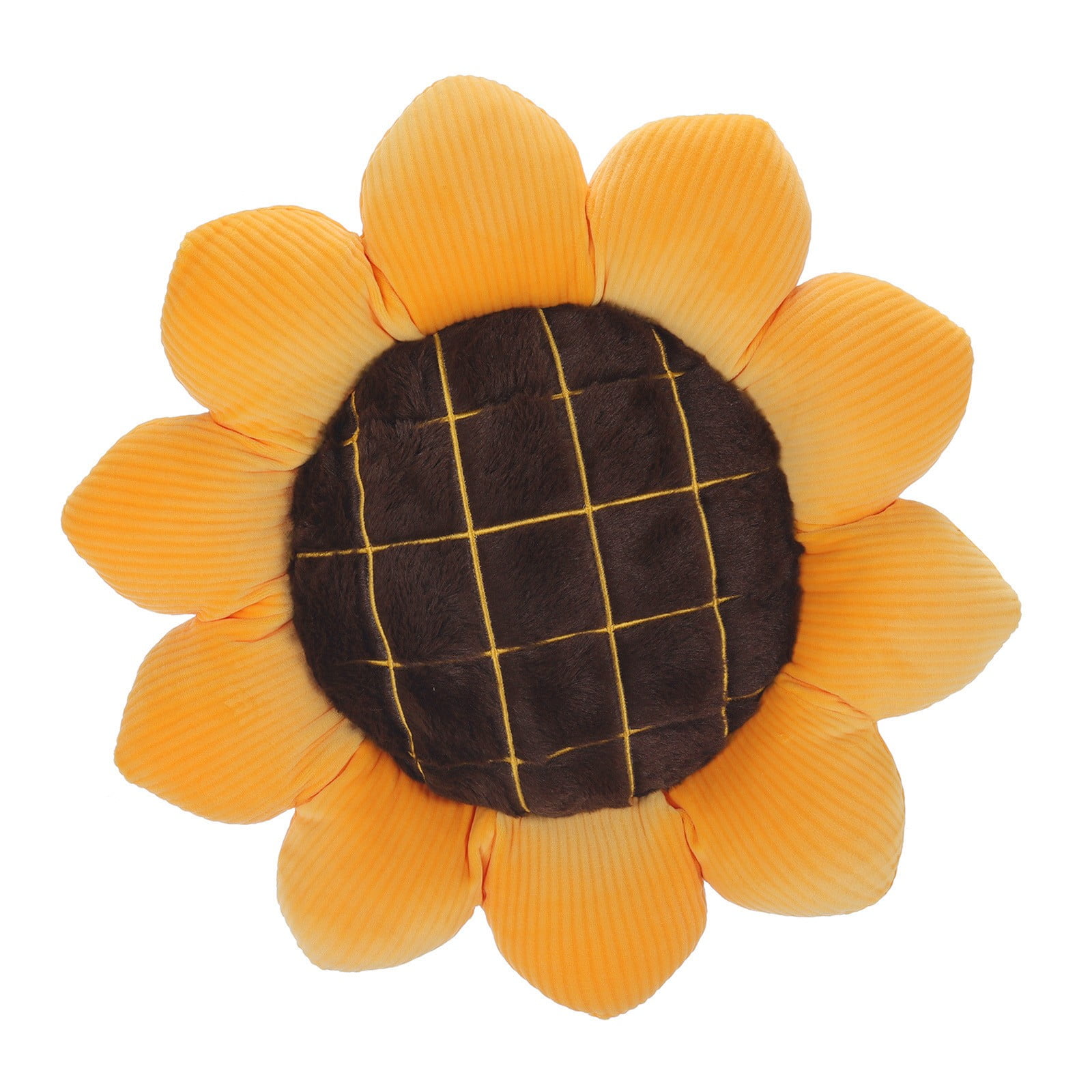 Giyblacko Chair Cushion And Throw Pillow Sunflower Plush Cushion ...