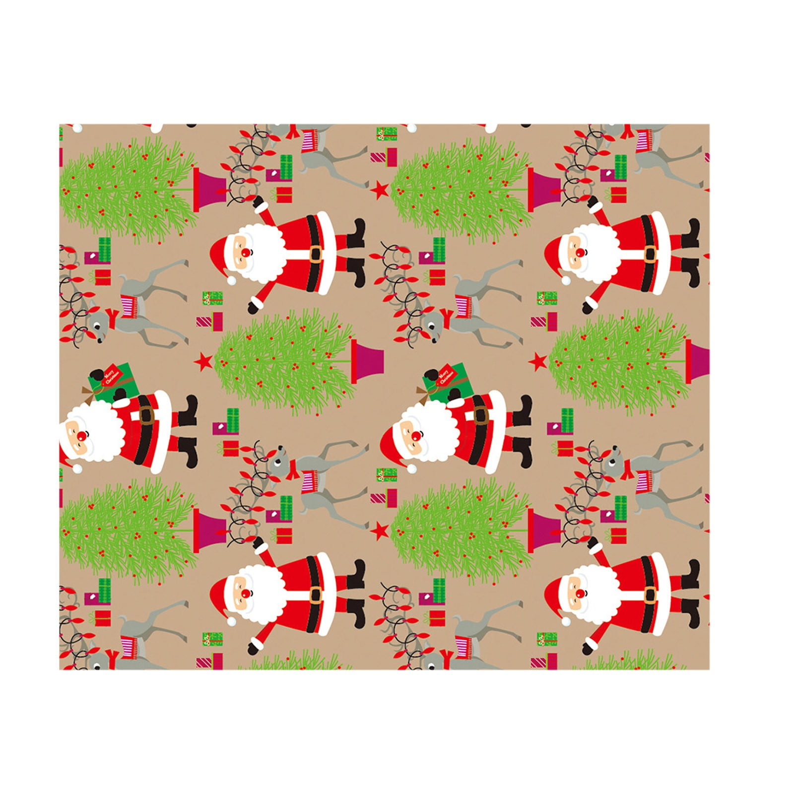 Giyblacko Christmas Gift Wrapping Paper Single-sided Christmas Wrapping ...