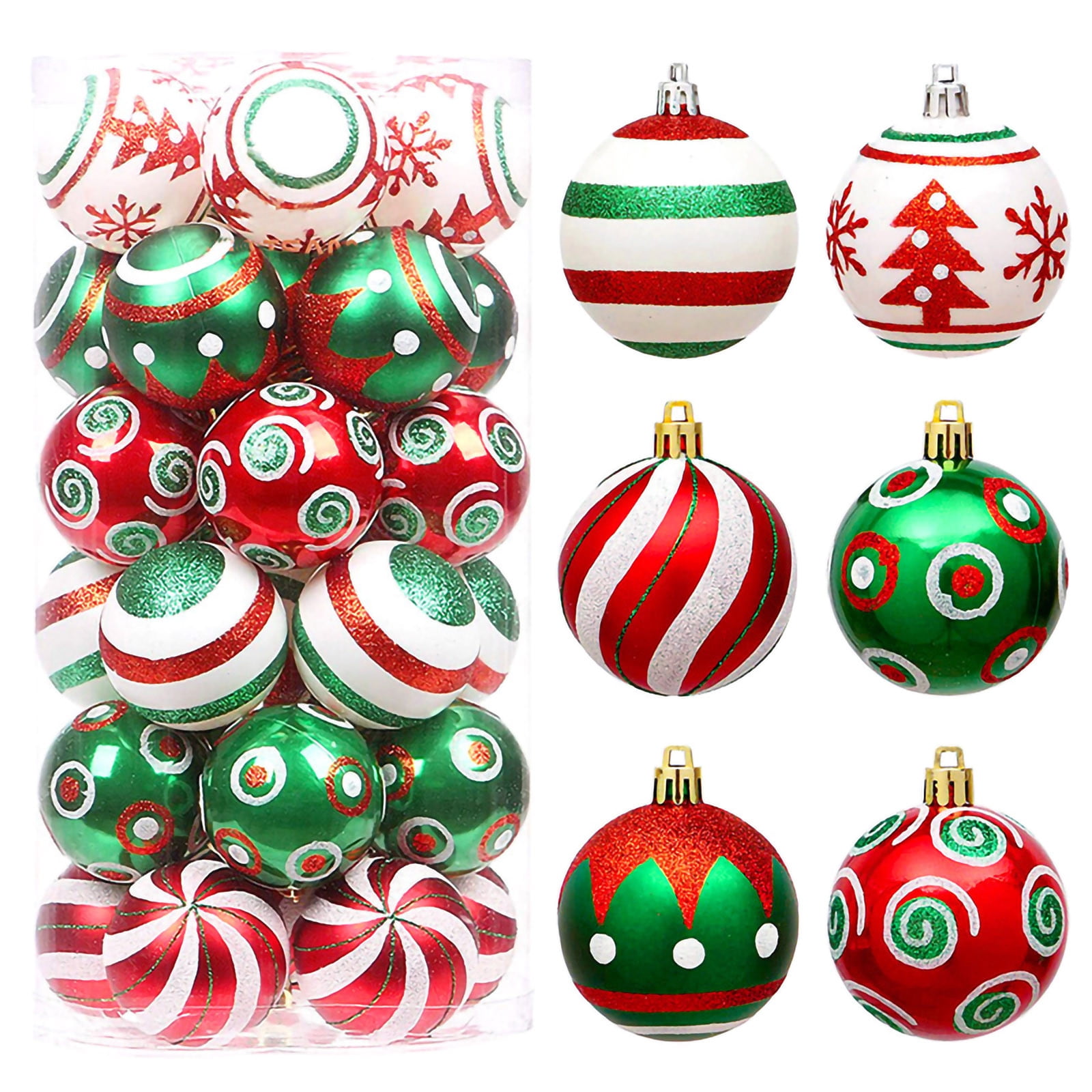 Giyblacko Christmas Tree Ornaments Christmas Ball Ornaments Christmas ...