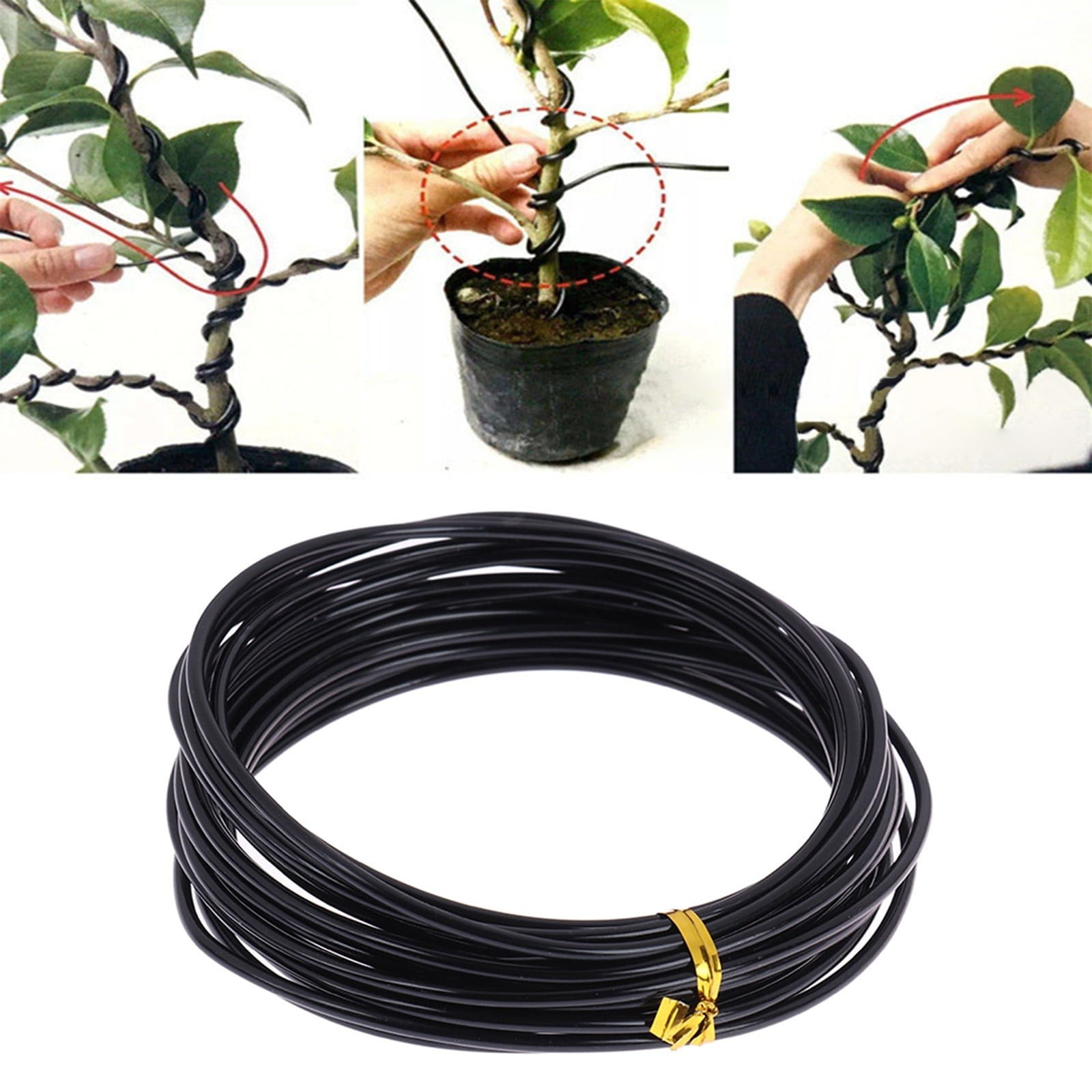 Giyblacko Clearance Bonsai Wire With Cutter Tree Training Wires 5m ...