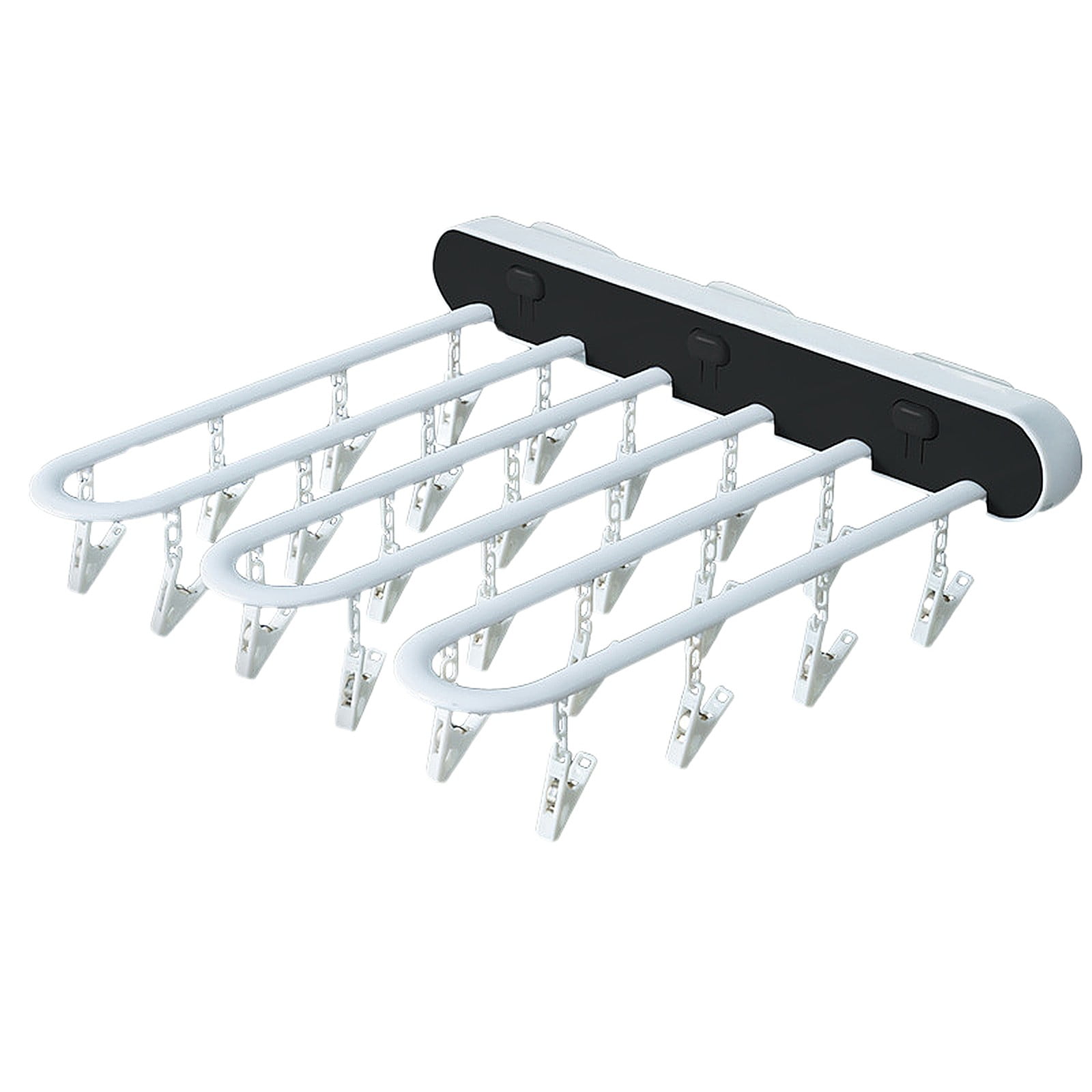 Giyblacko Clothing Hangers Press And Fold Socks To Dry The Storage Rack ...