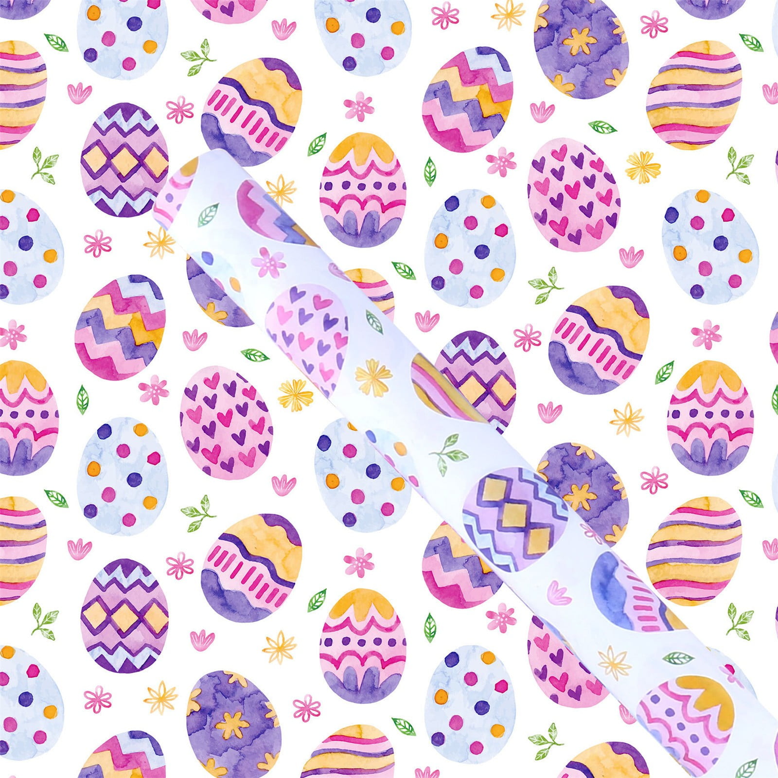 Giyblacko Easter Festival Gift Wrapping Paper Easter Gift Wrapping ...