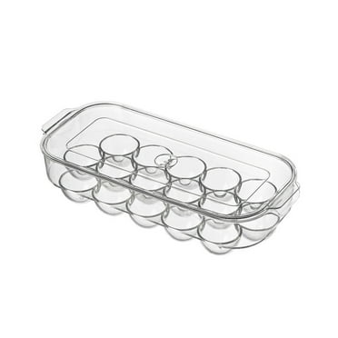 DEKAXID Retractable Fresh-Keeping Egg Tray Refrigerator Storage Basket ...