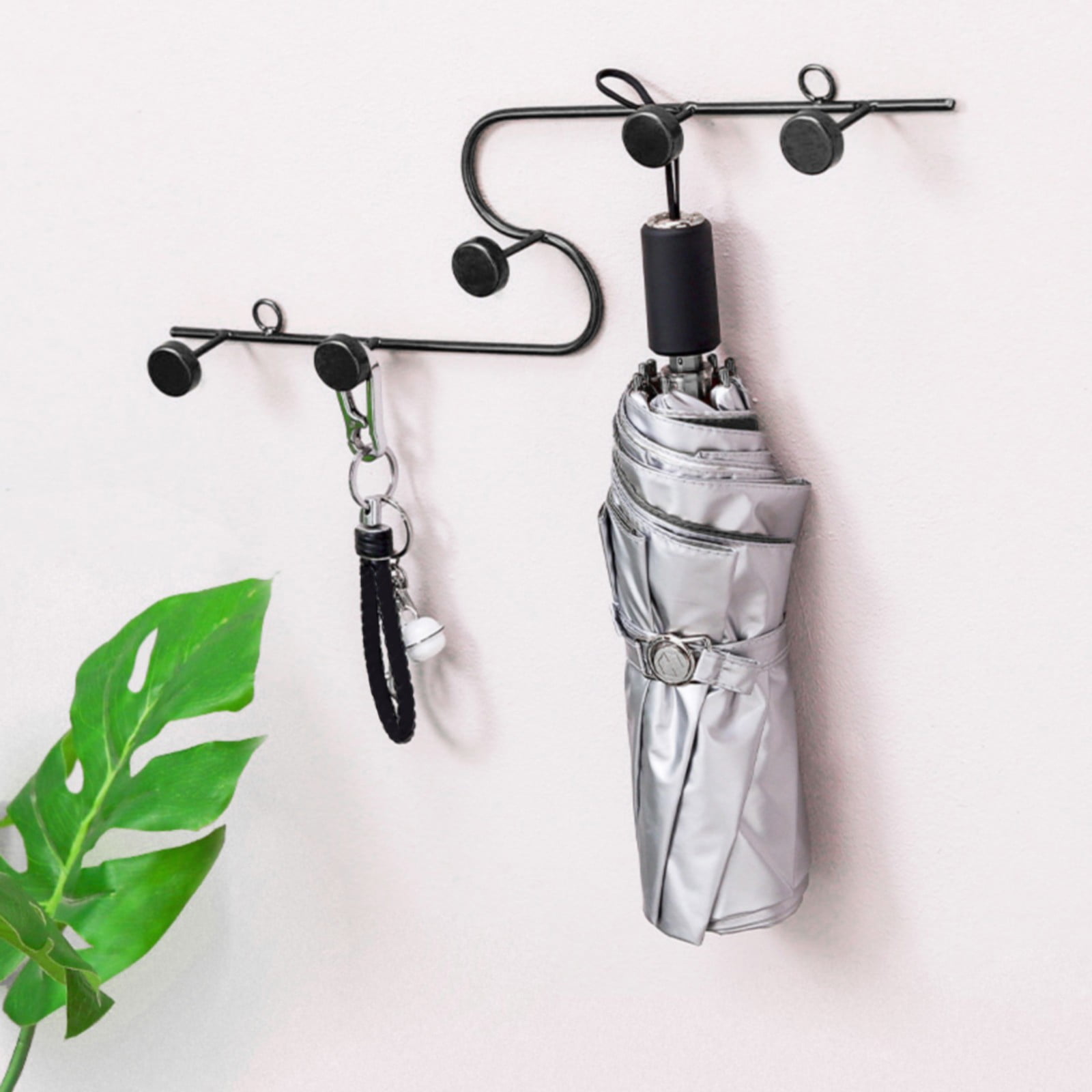 Giyblacko HooksS Shaped Coat Hooks For Hanging Coats Coat Rack Wall ...