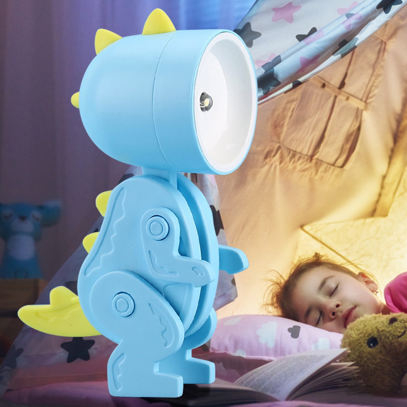 Giyblacko Night LightsMini LED Desk Lamp Cute Dinosaur Shape Night ...