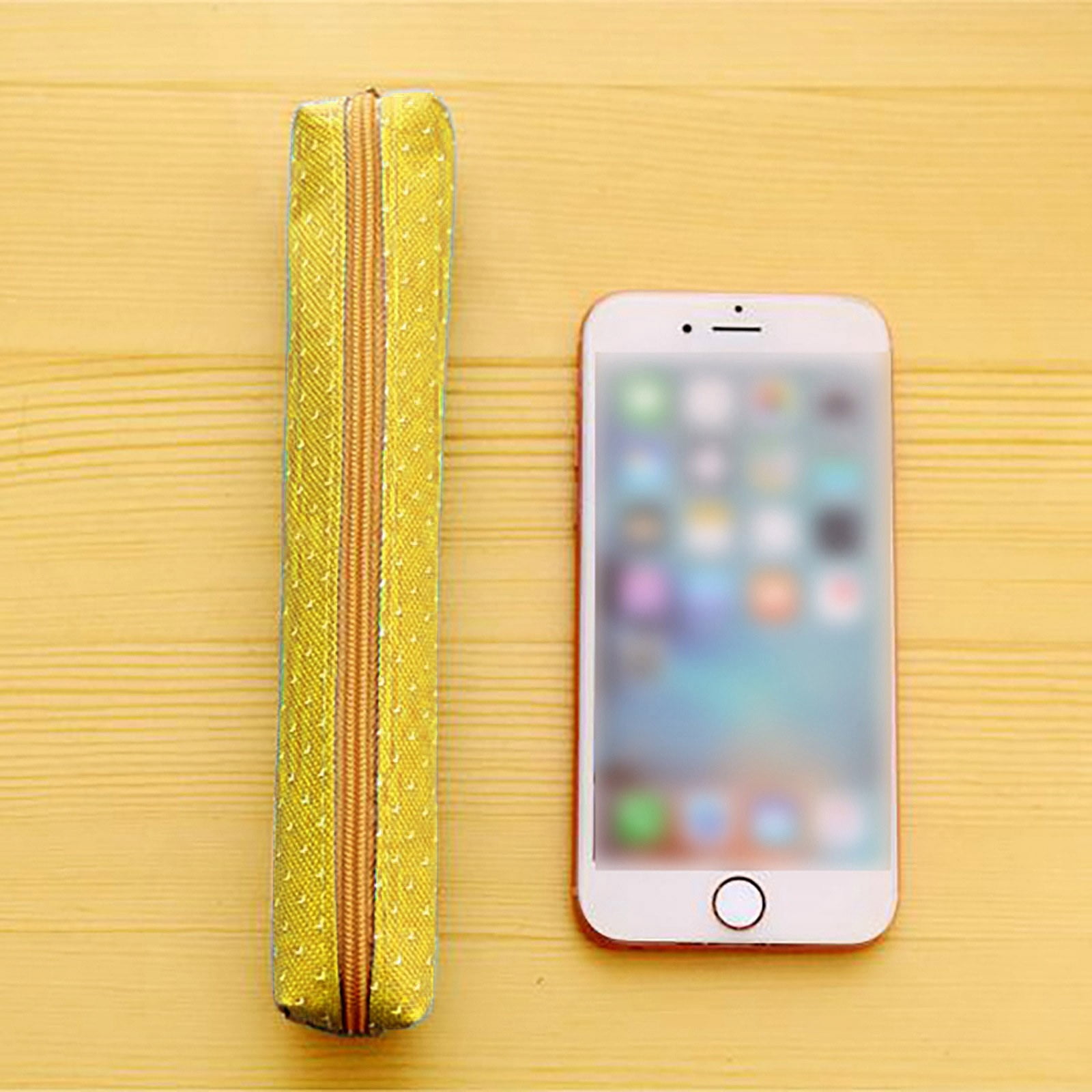 Giyblacko Office&Craft&StationeryLong Polka Dot Candy Color Pencil Case ...