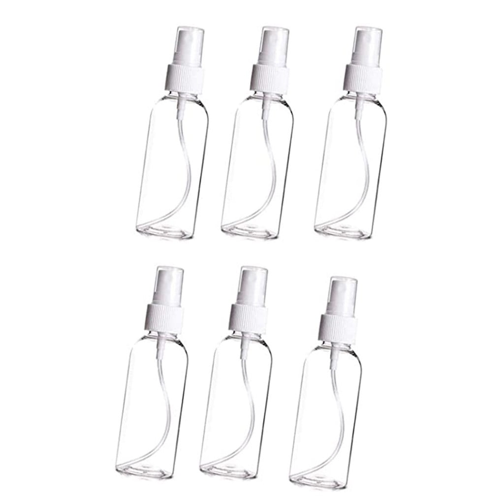 giyblacko 50ML Small Spray Bottle, Transparent Plastic, Fine Mist ...