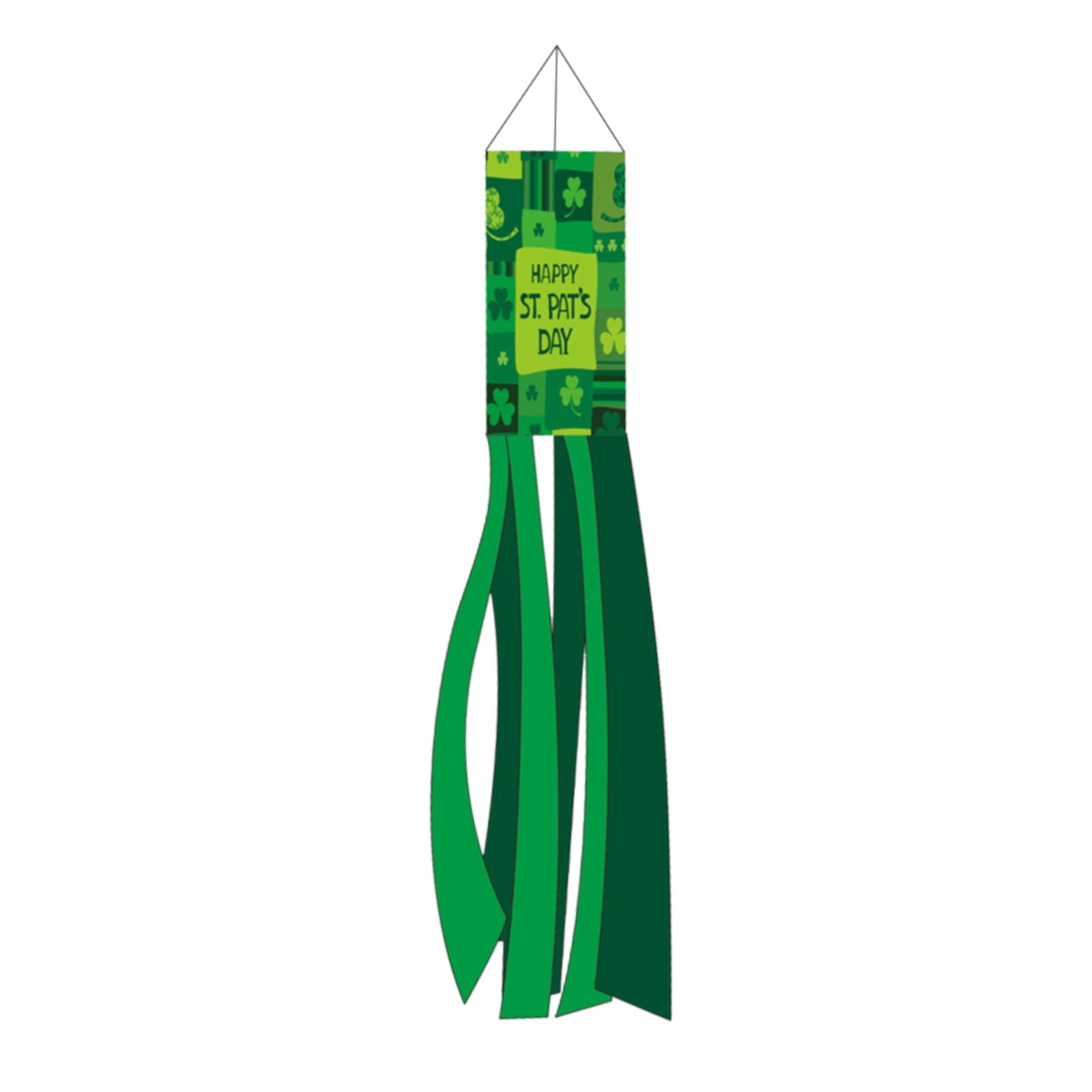 Giyblacko St. Patrick's Day Hanging Ornaments Irish Carnival Windsock ...