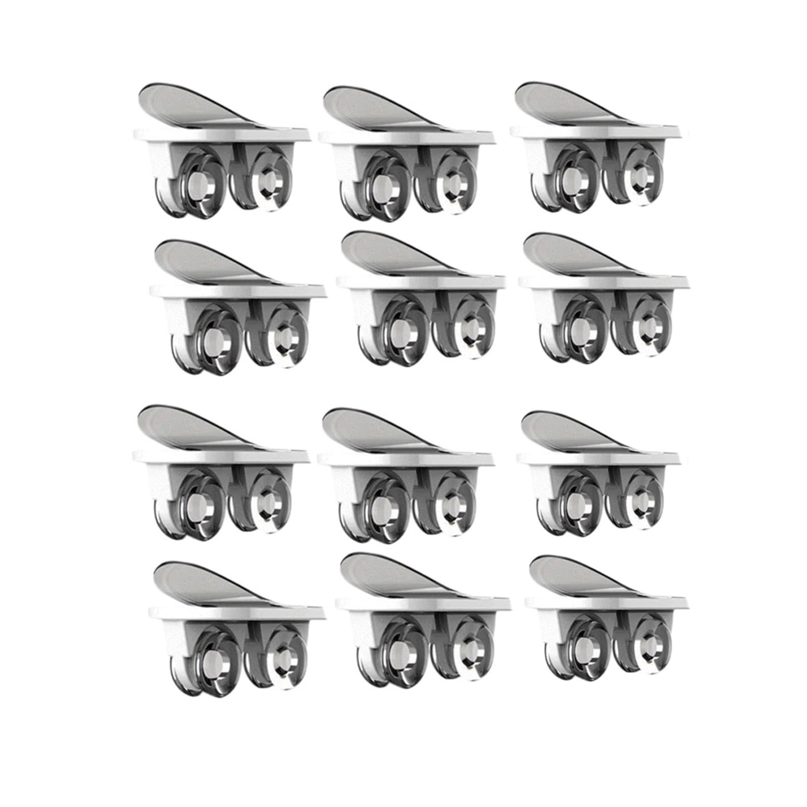 Giyblacko Storage Rack Adhesive Casters Pulley Rollers For Trash Can ...