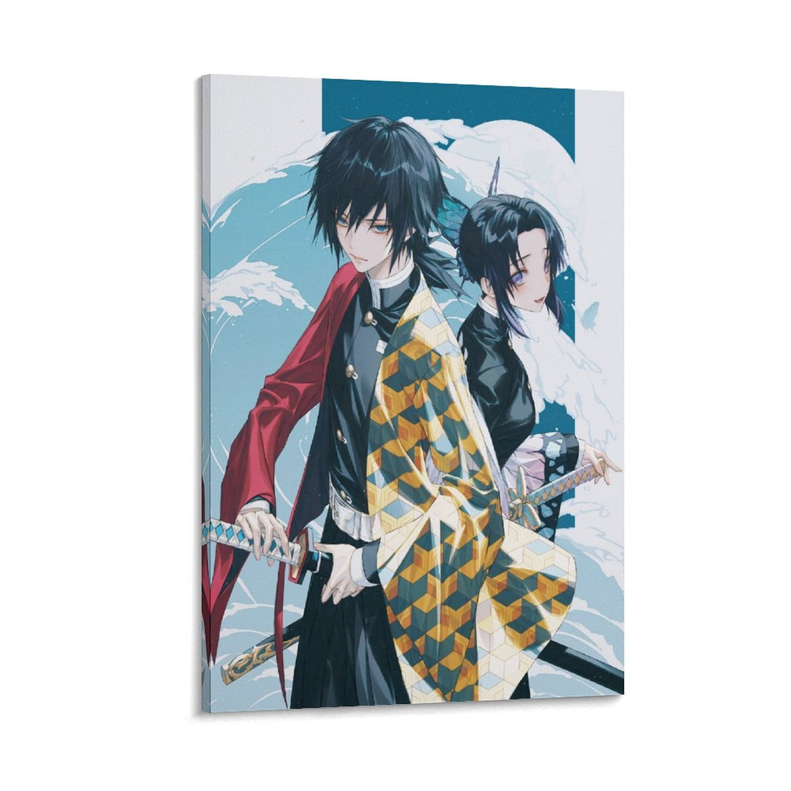 Giyu Tomioka And Shinobu Kocho Poster Room Aesthetic Poster Print Art ...