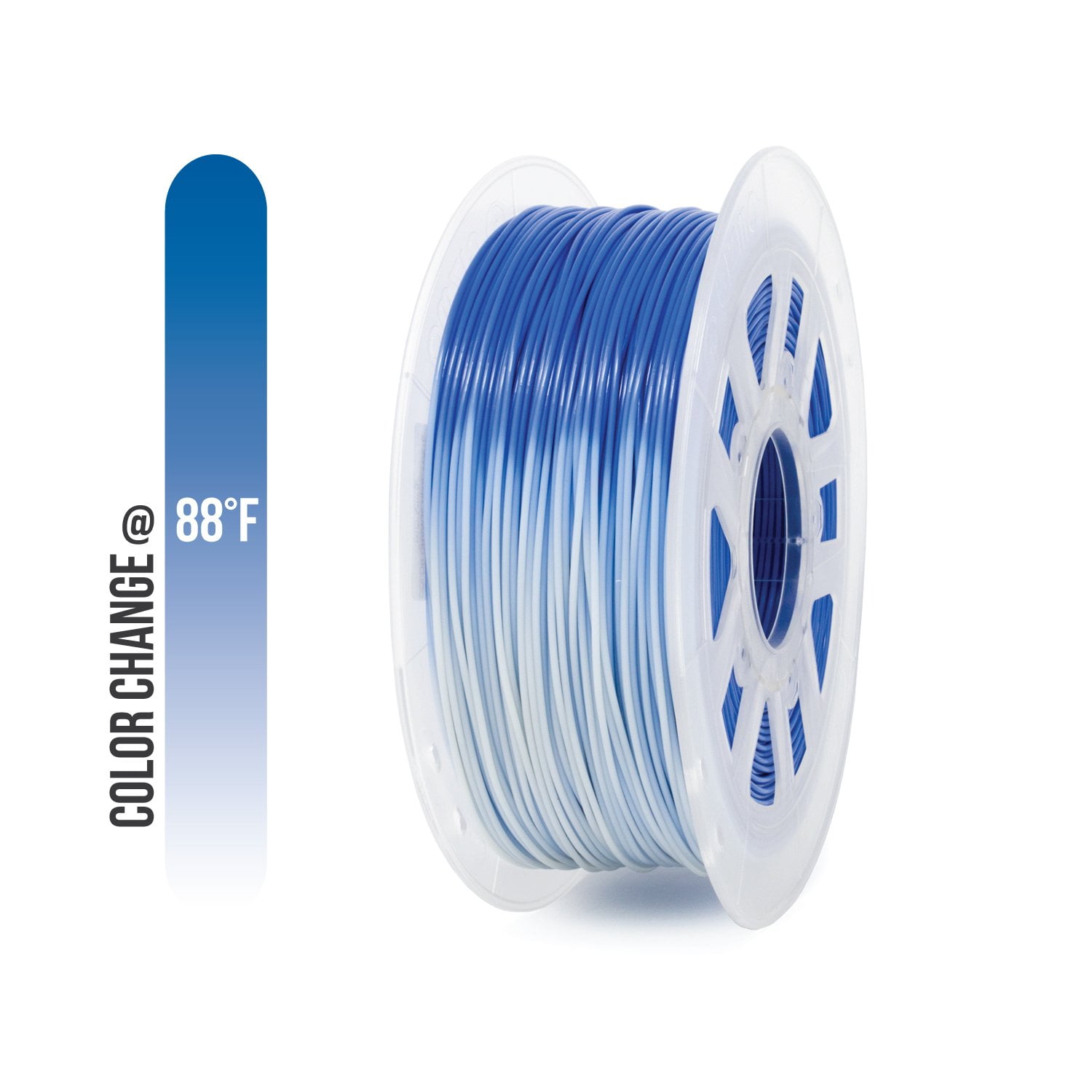 Gizmo Dorks 1.75mm ABS Filament, 1 kg for 3D Printers, Color Change ...