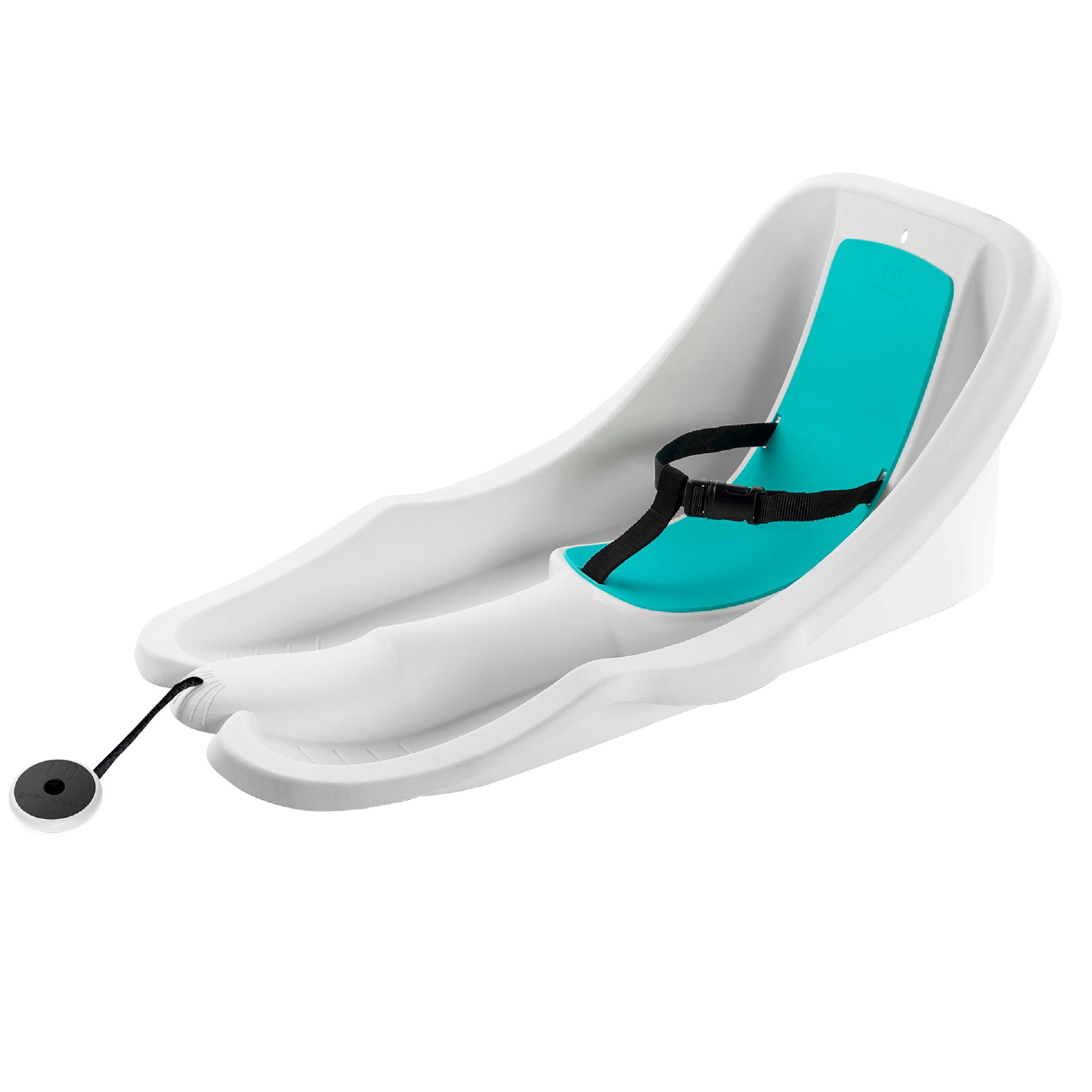 Gizmo Riders Baby Rider Ice-Blue Pull Snow Sled for Toddlers, 55 lbs ...