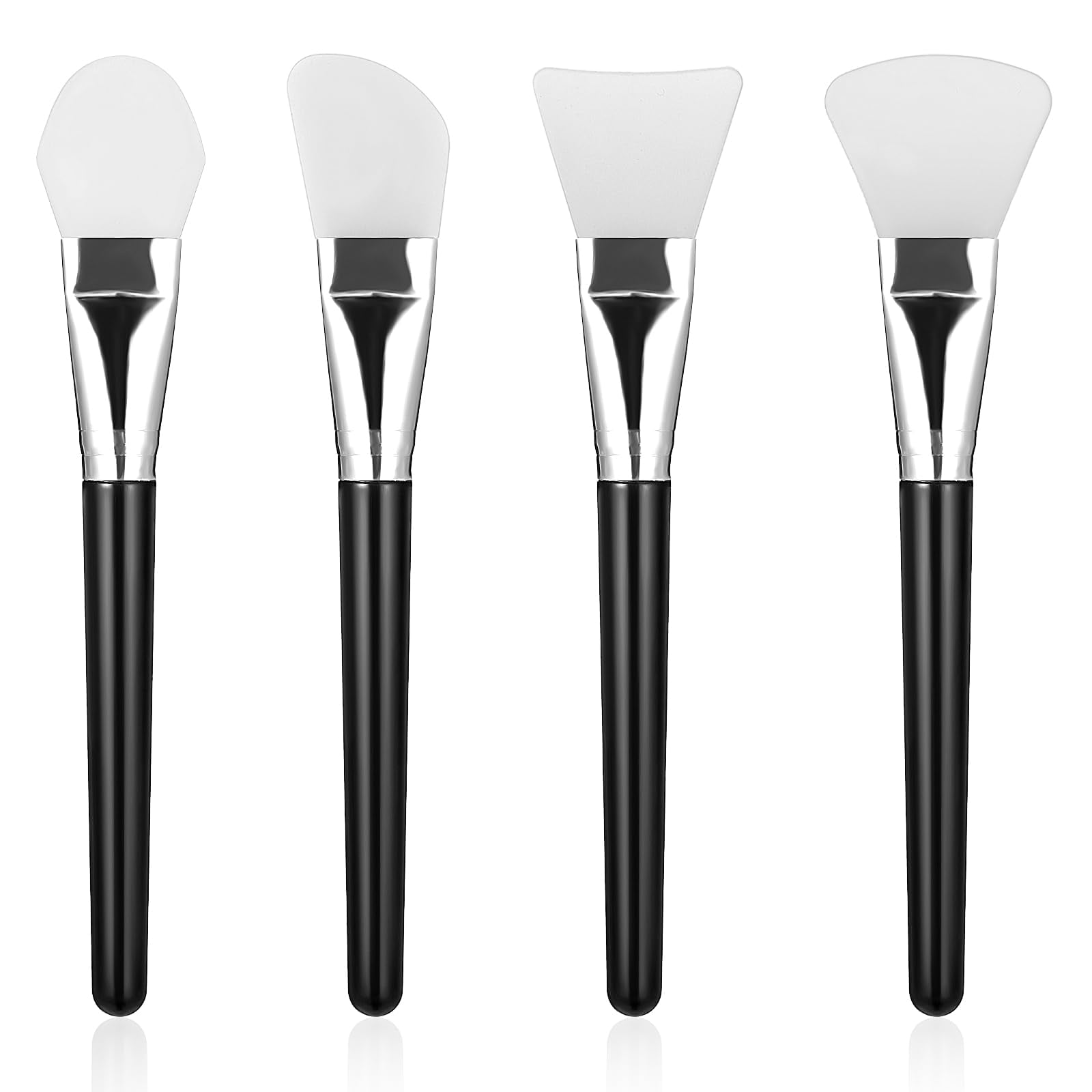 Gjinxi 4pcs Silicone Face TSF6 Mask Brush Applicator, Face Mask Spatula ...