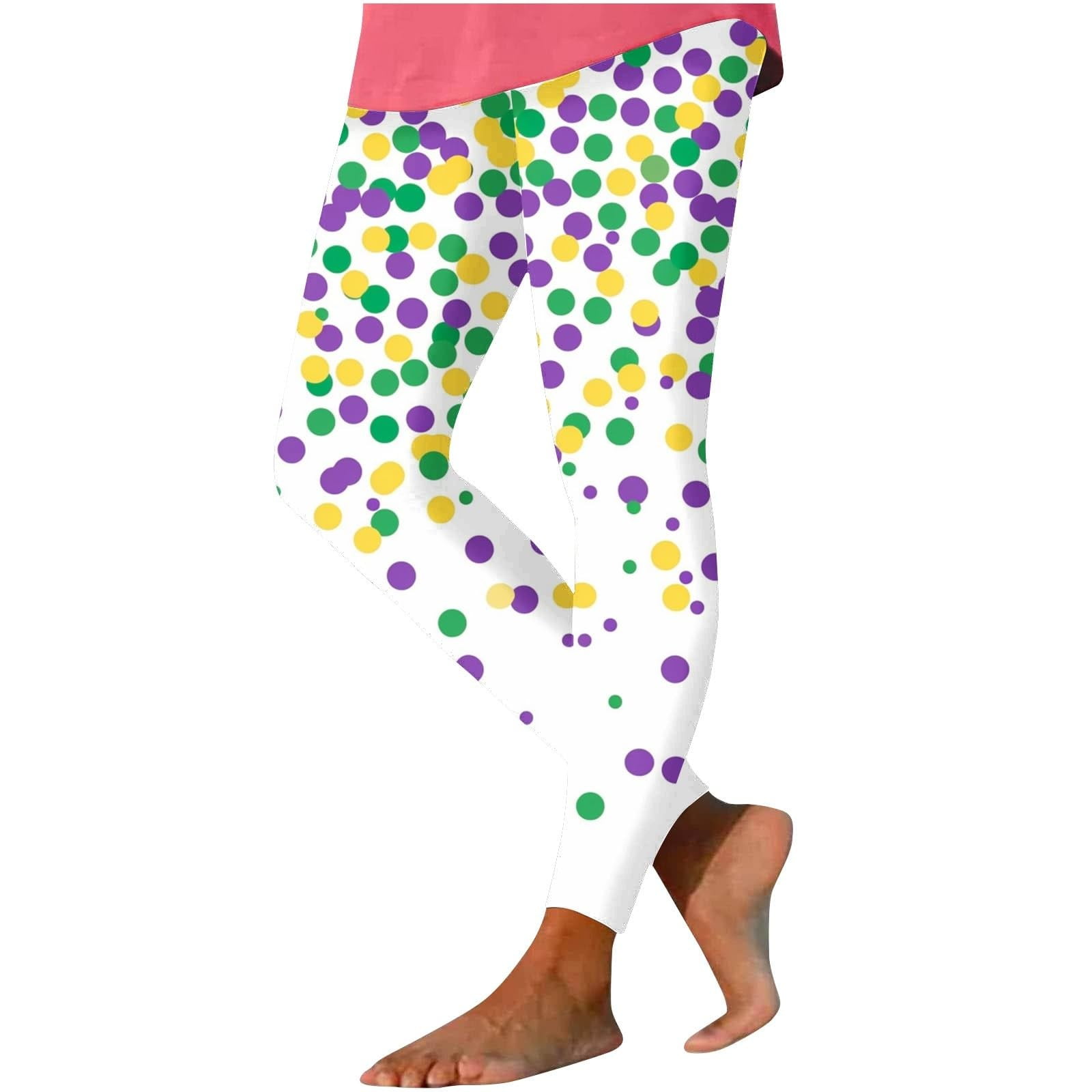 Gkeoshab Crz Yoga Leggings Women's St. Patrick's Day and Carnival 3D ...