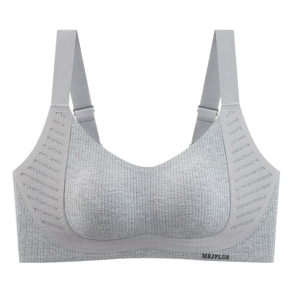 Gkeoshab Nursing Bras Solid Color Sports Bra for Women, Yoga & Exercise ...