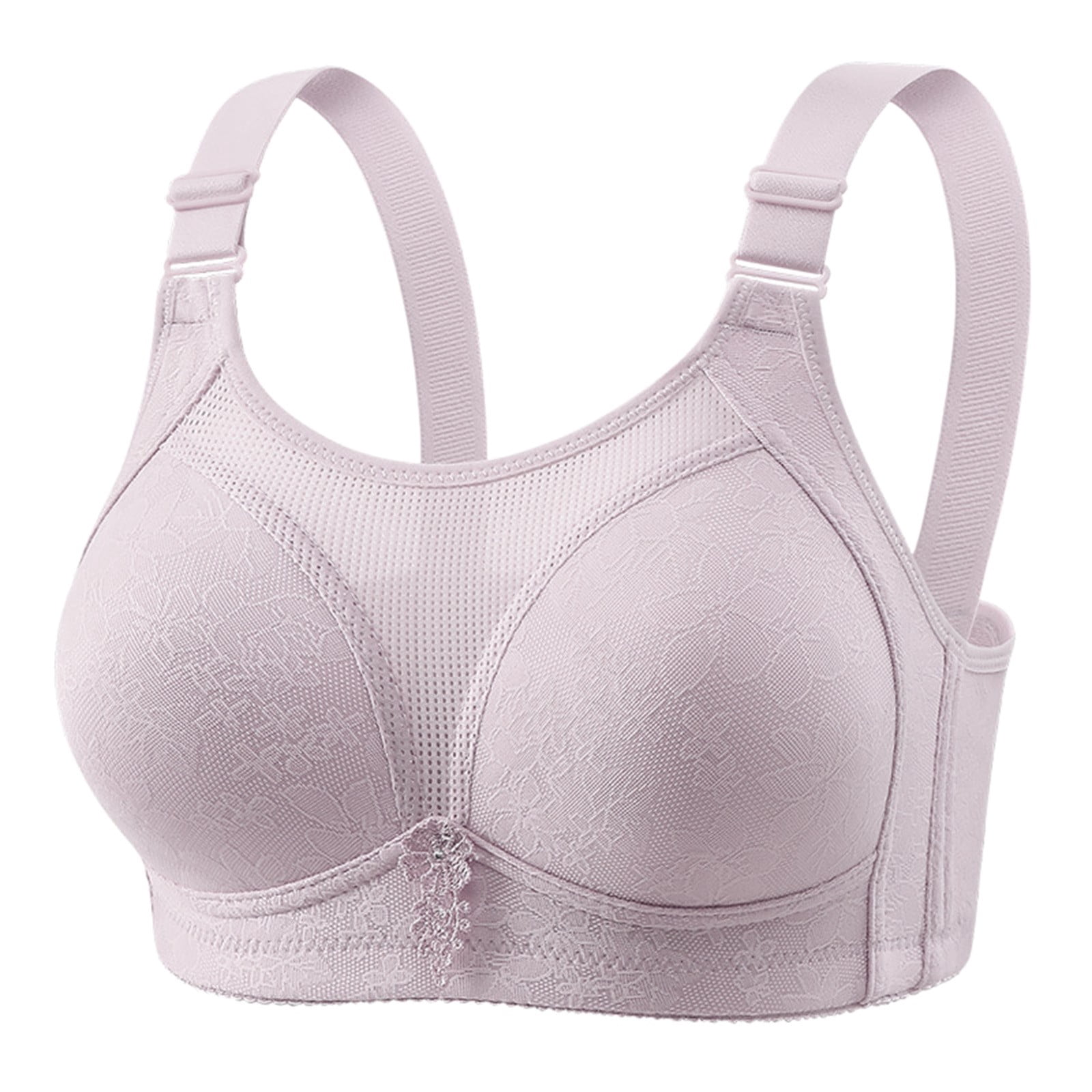 Gkeoshab Sports Bras for Women Women's Minimizer Bandeau Bra Plus Size ...