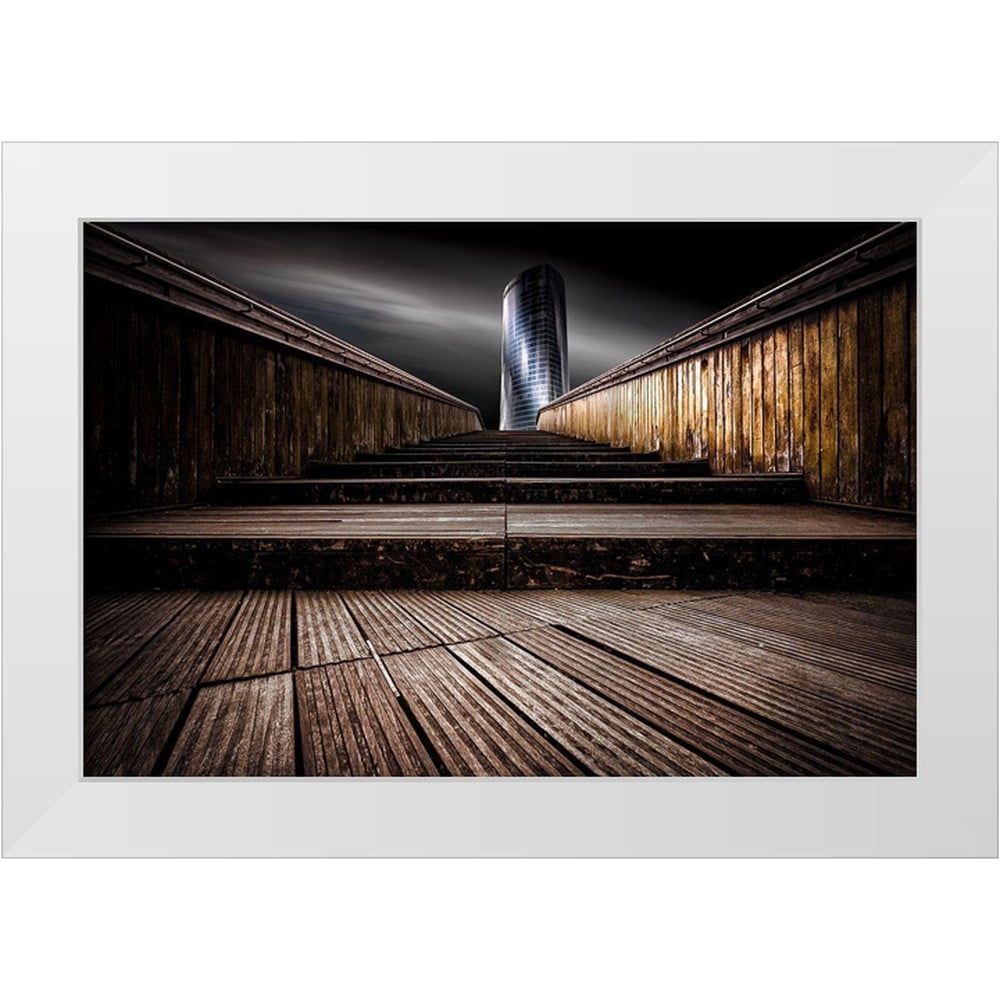 Glaab, Holger 14x11 White Modern Wood Framed Museum Art Print Titled ...
