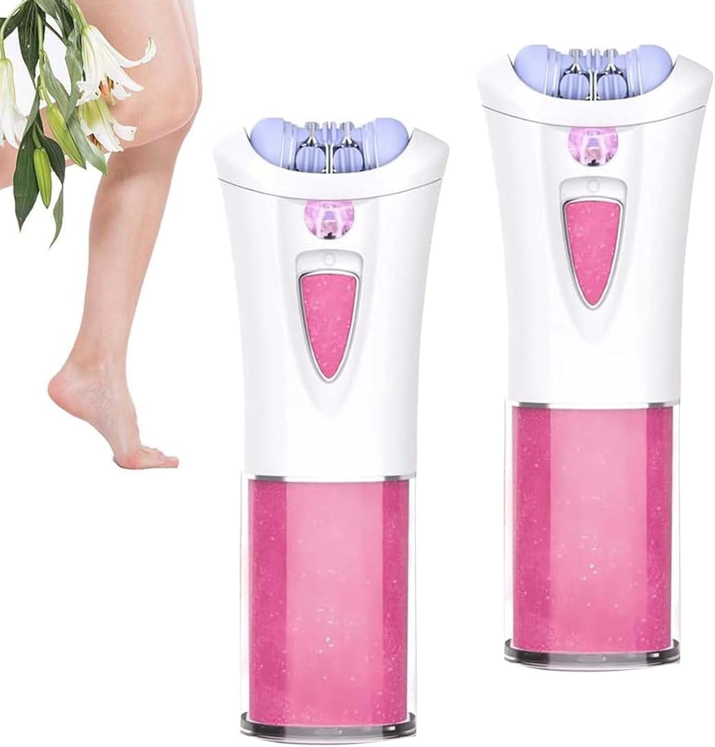 Glabrouse Skin Epilator for Face, Women Facial Hair Remover with LED ...