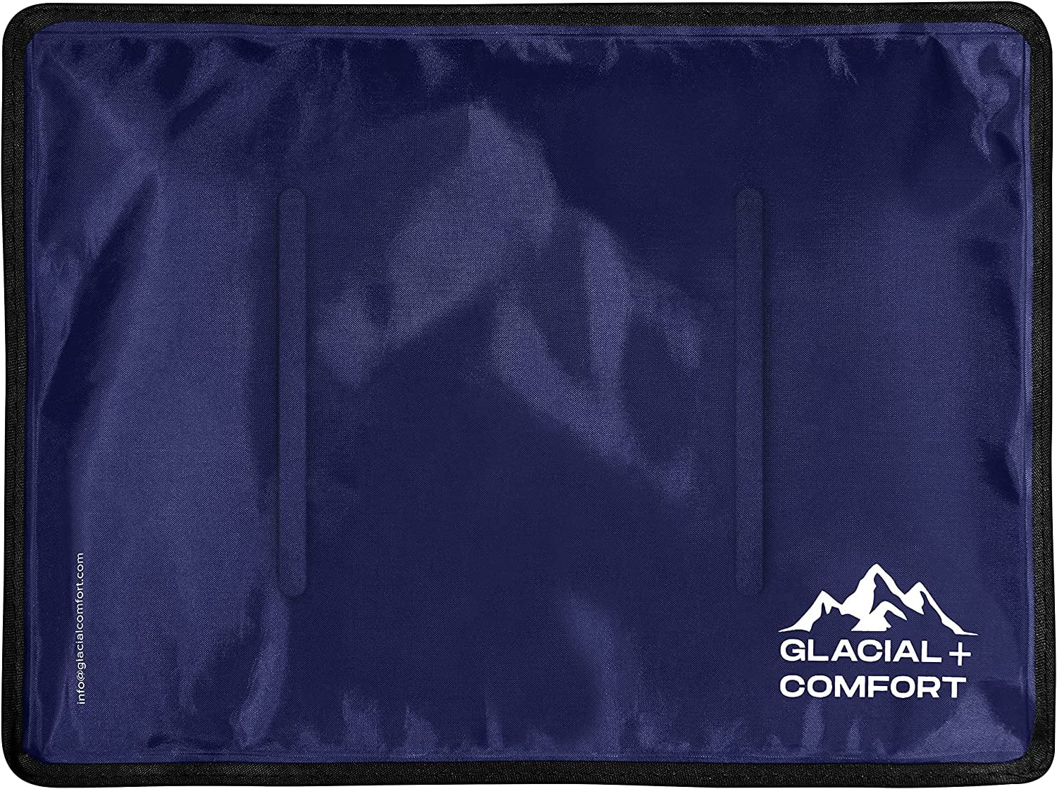 "Glacial Comfort Gel Ice Pack Hot & Cold Compress for Pain & Injuries ...