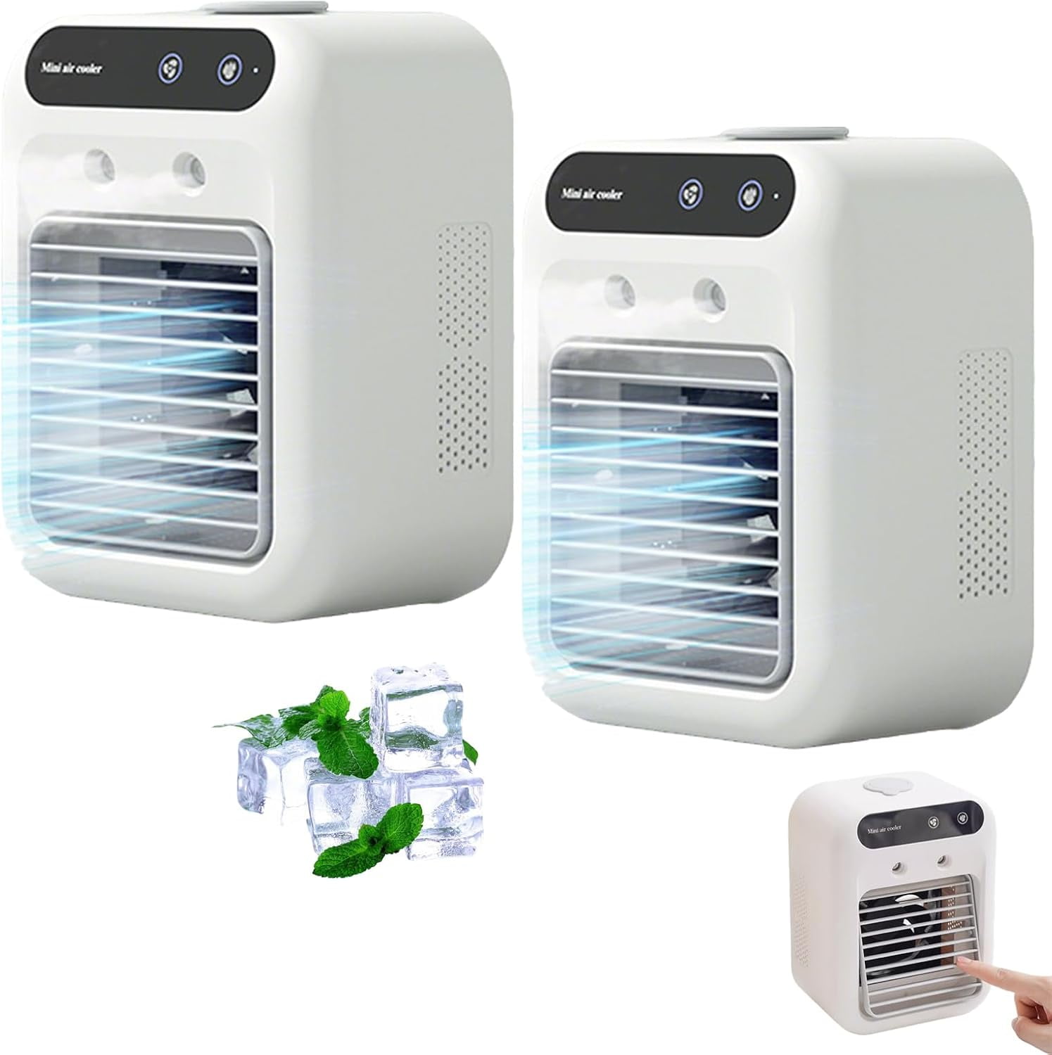 Glacier Breeze Ac, Glacier Breeze Portable Fan with Built in 500ml ...