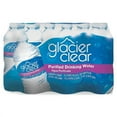 Glacier Clear Purified Drinking Water, 16.9 Fl. Oz., 24 Count - Walmart.com