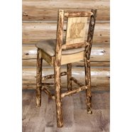 Lionel Trains Lionel Bar Stool with Backrest - Walmart.com