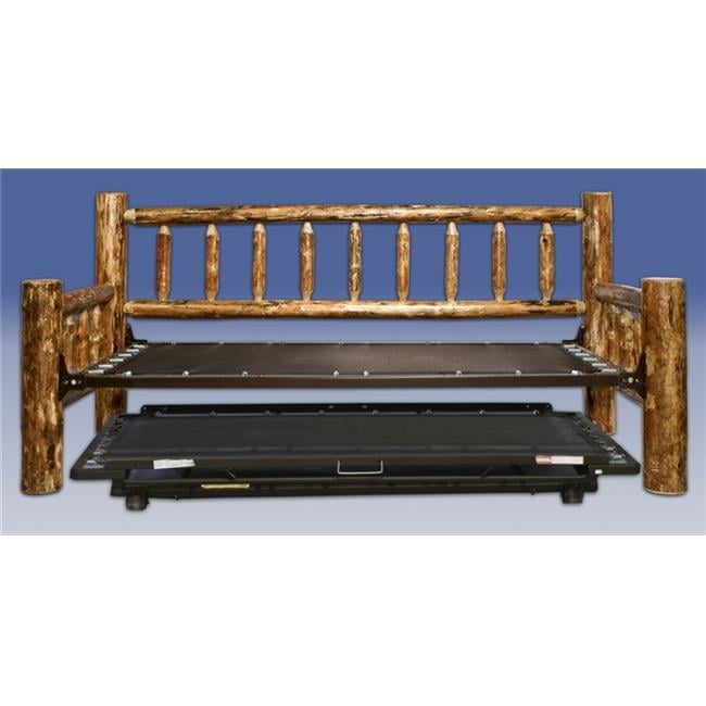 Glacier Country Day Bed with Trundle Mechanism Full Size - Walmart.com
