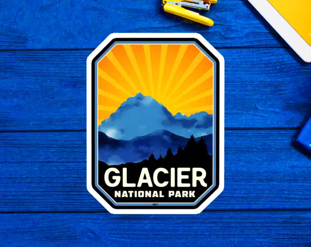 Glacier Decal Sticker National Park Montana Canada Phone Decal Water ...