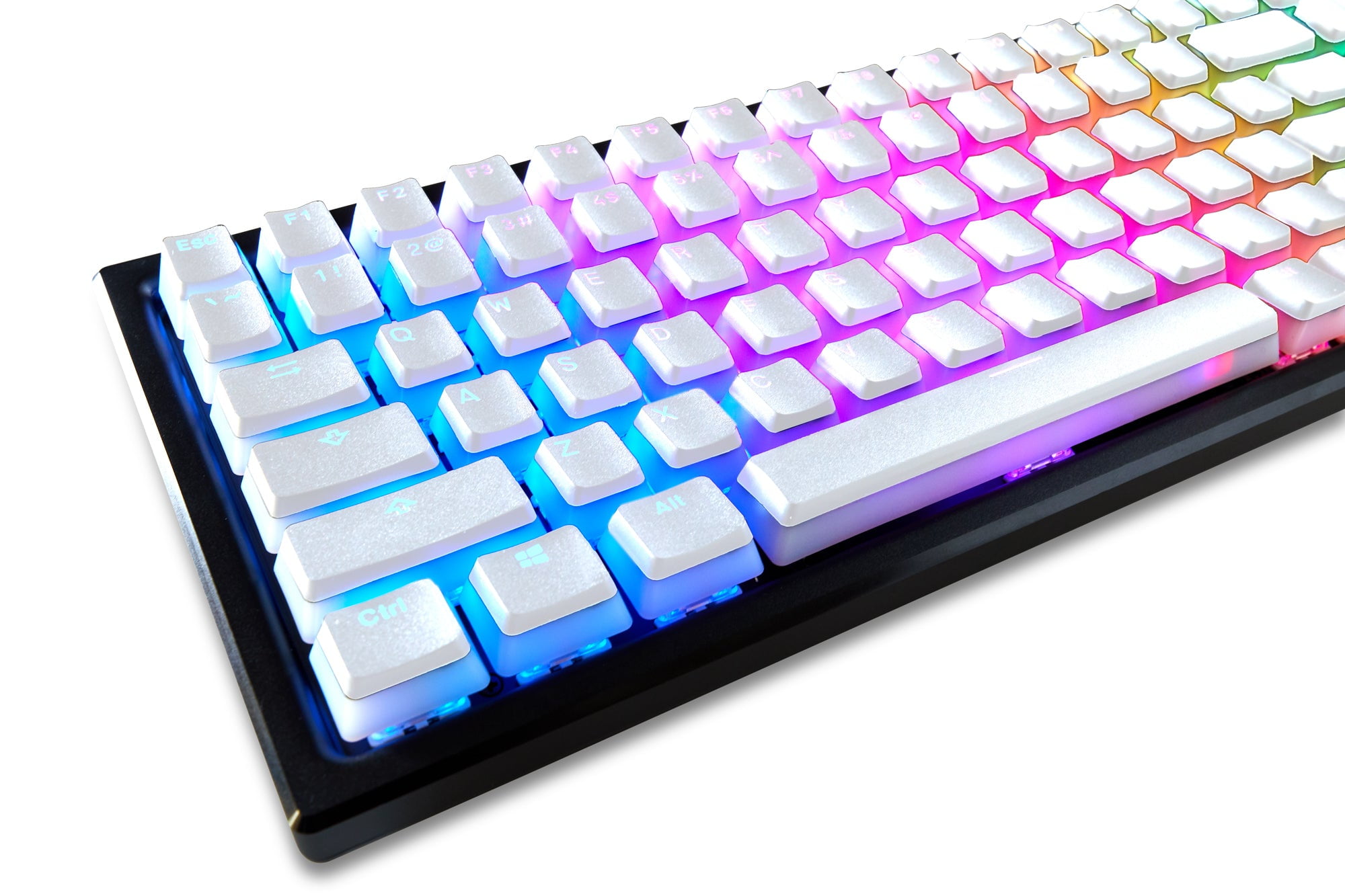 Glacier Frosted PBT Keycaps Set OEM Profile - Walmart.com