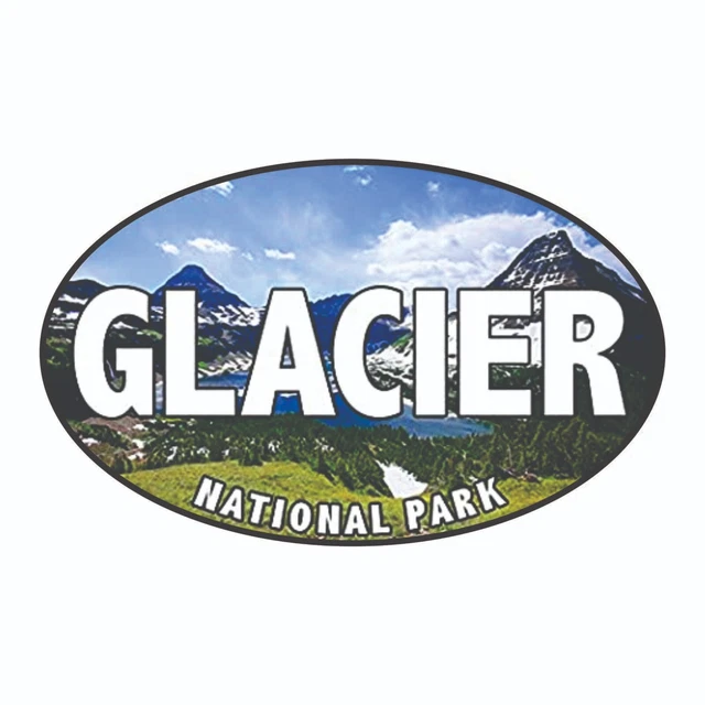 Glacier National Park Sticker Montana National Park Decal Phone Decal ...