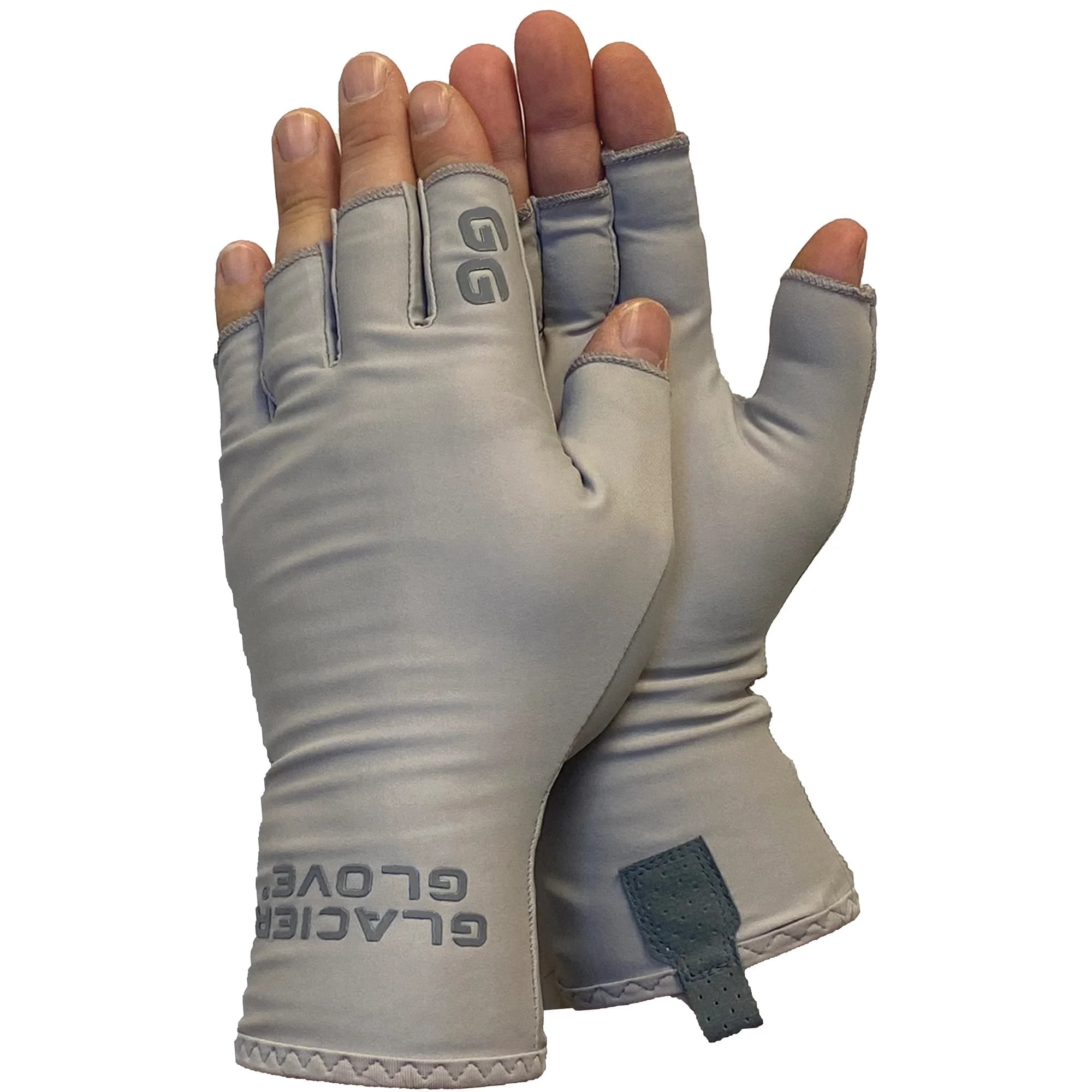 Glacier Outdoor Abaco Bay Sun Glove Unisex UV Protection Fingerless ...