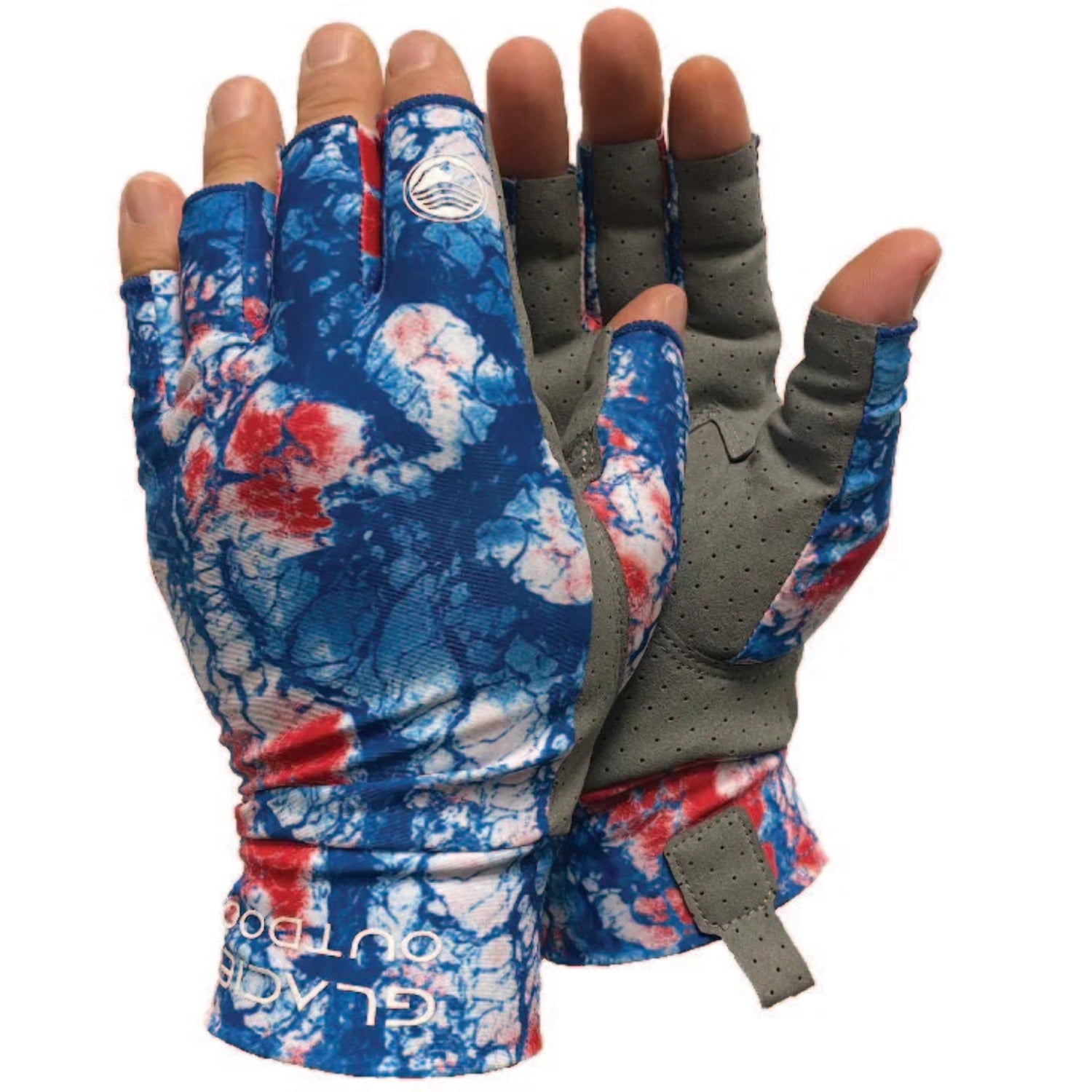 Glacier Outdoor Ascension Bay Sun Glove Unisex UV Protection Fingerless ...