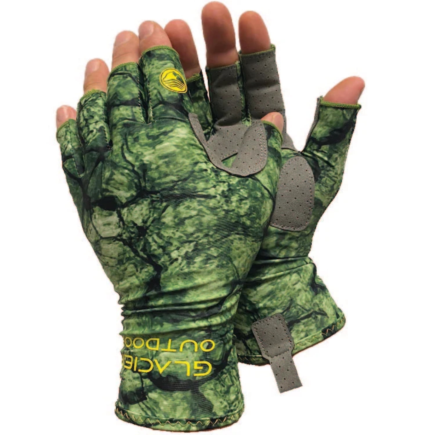Glacier Outdoor Islamorada Sun Glove Unisex UV Protection Fingerless ...