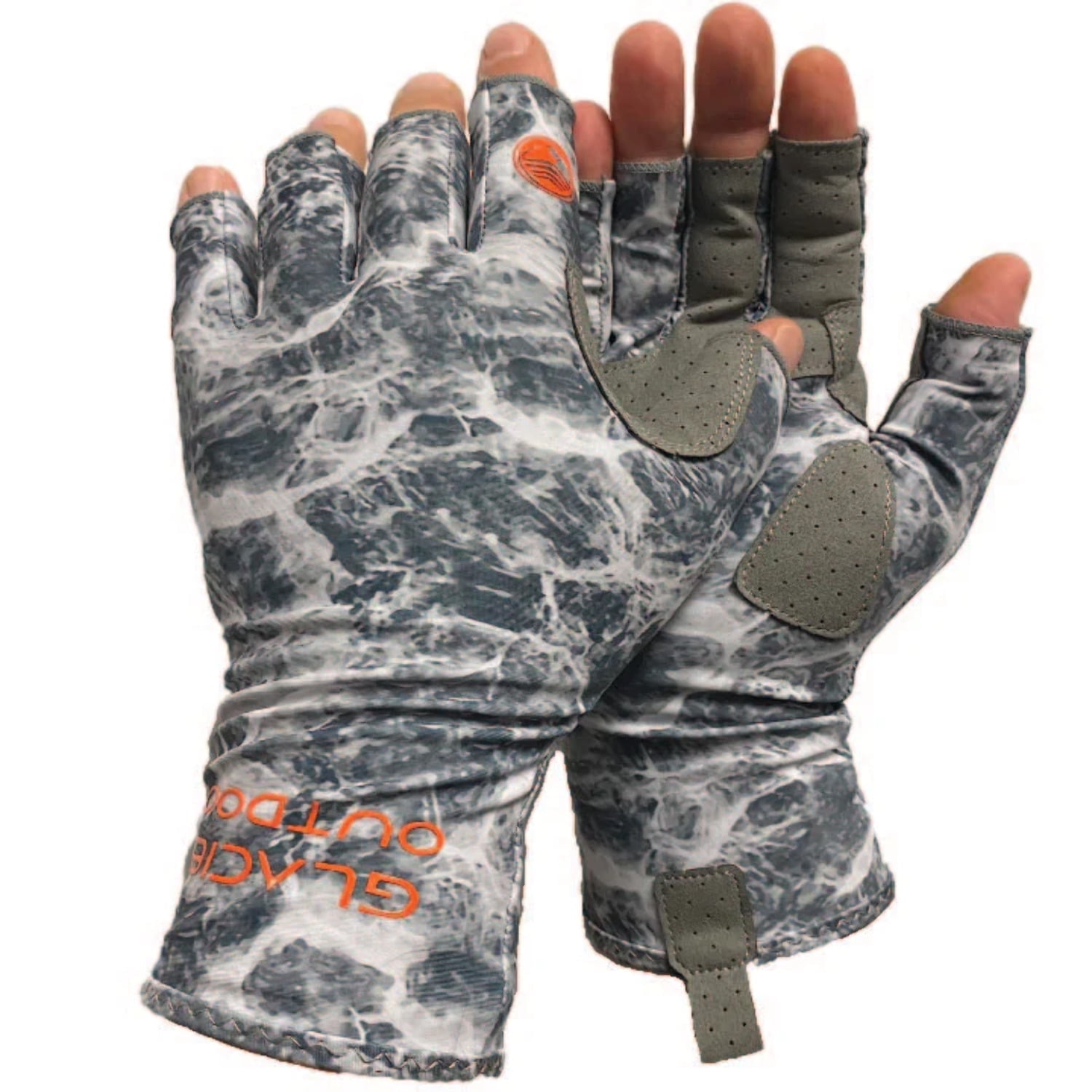 Glacier Outdoor Islamorada Sun Glove Unisex UV Protection Fingerless ...