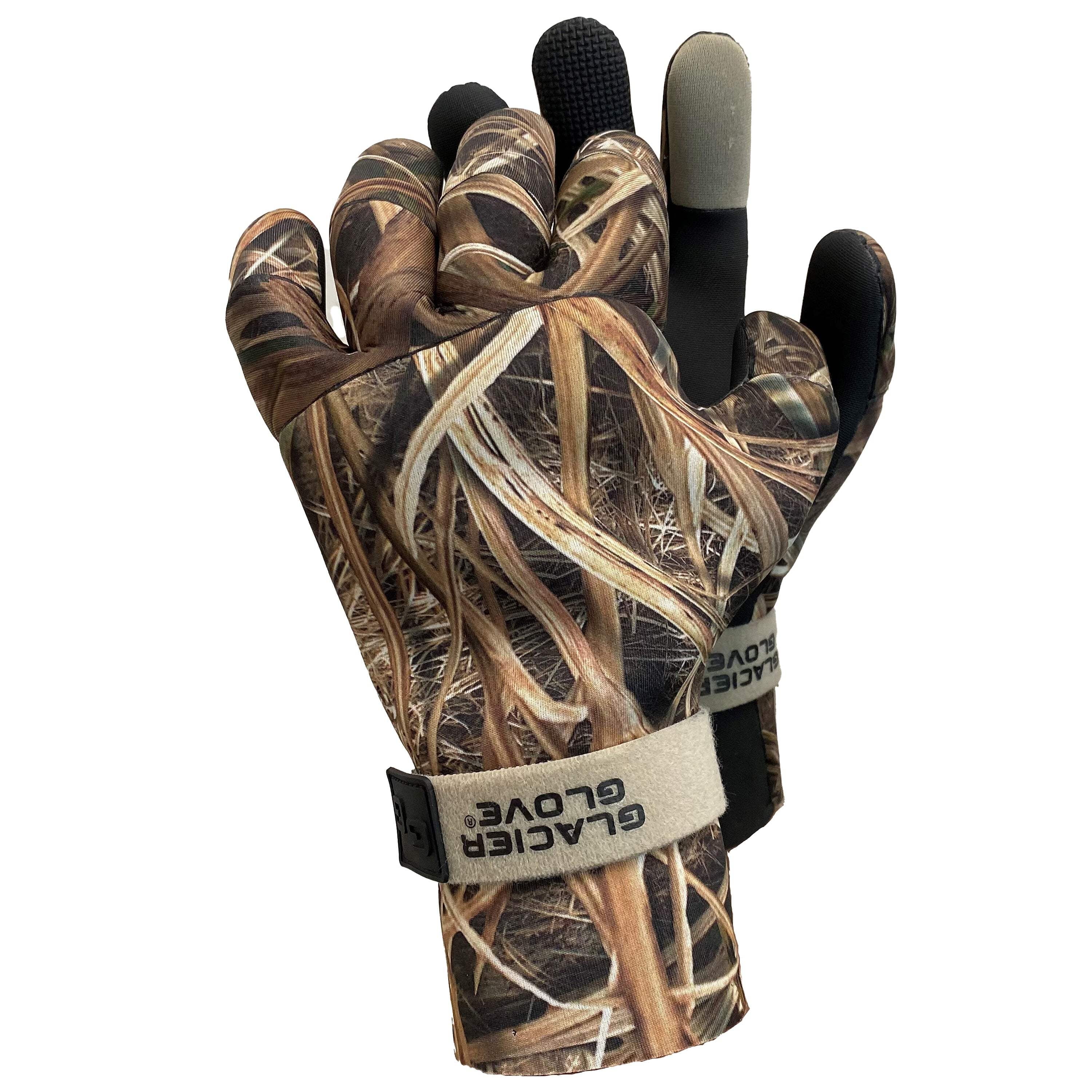 Glacier Outdoor Pro Waterfowler Unisex Waterproof Hunting Gloves, Mossy ...