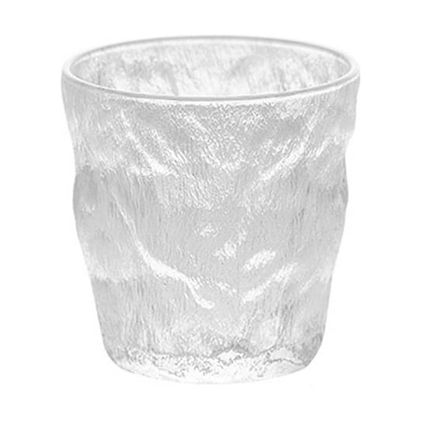 Glacier Pattern Glass Cup Premium Drinking Glasses Tumblers Vintage ...