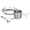 GSI Outdoors, Mess Kit, 1 Person Camping Cookware Set, Stainless Steel ...