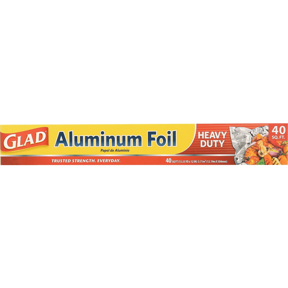 Glad 40 Sq. Ft. Heavy-Duty Aluminum Foil BBP0492 - Walmart.com