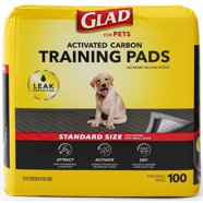 Glad Heavy Duty Activated Charcoal Puppy Pads with Leak-Proof Edges | - Walmart.com