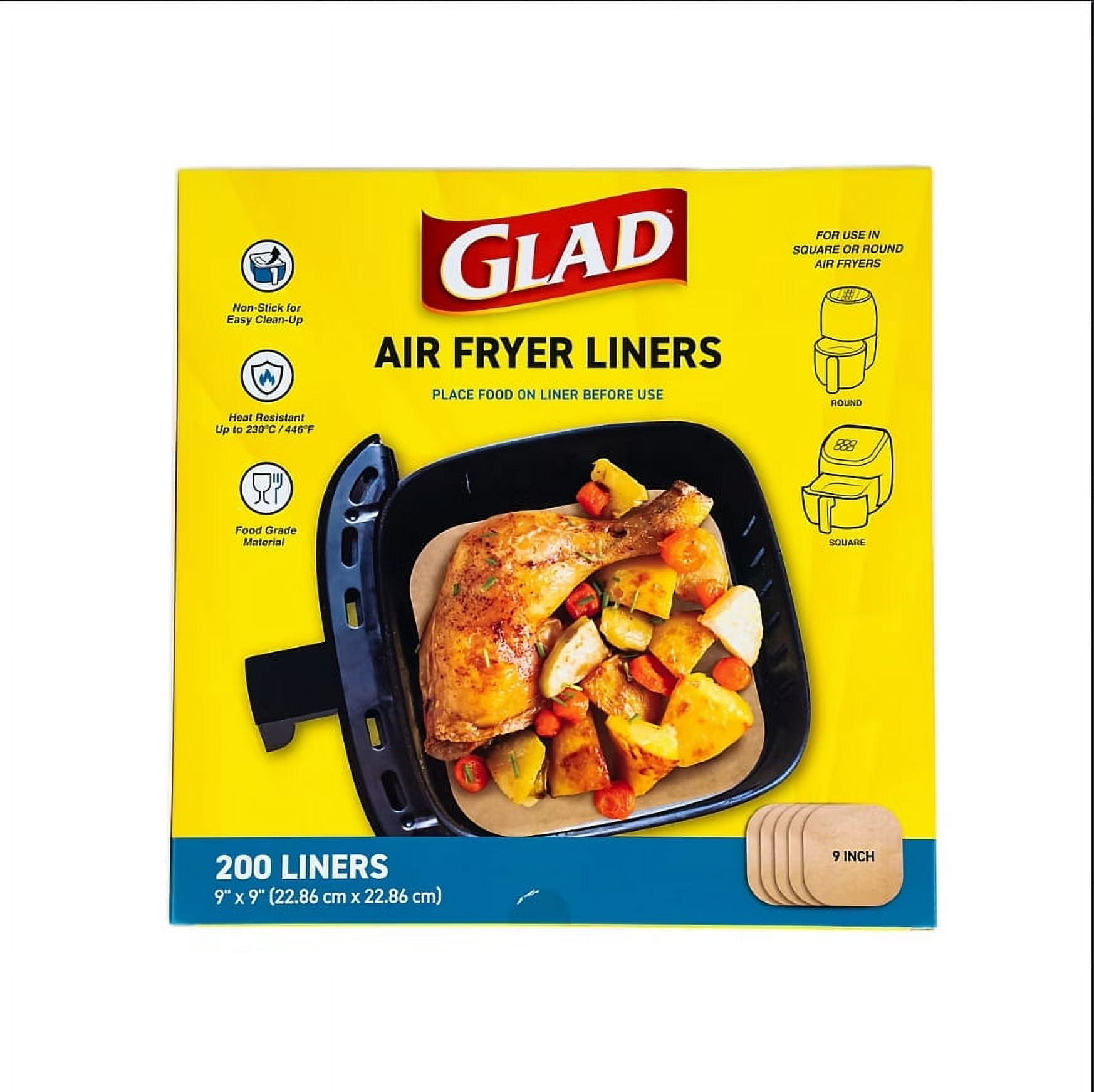 Glad Air Fryer Liners, 200 ct. - Walmart.com