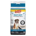 Glad For Pets Heavy Duty Activated Carbon Dog Training Pads - 24" x 24" 30 Count - Walmart.com