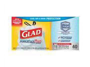 Glad ForceFlex Kitchen Bags Drawstring (Pack of 36) - Walmart.com