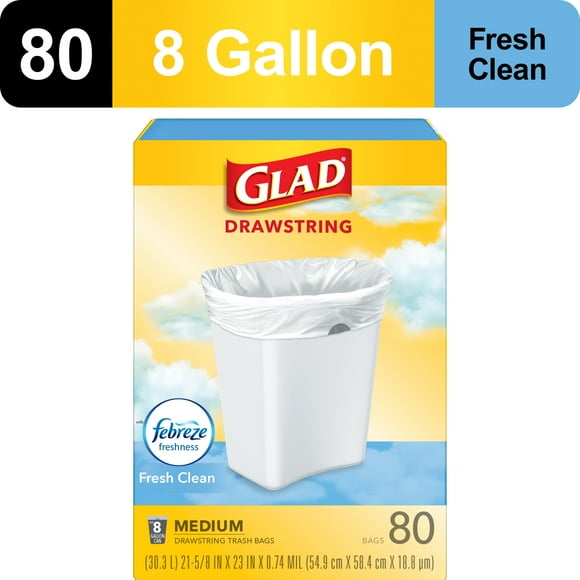 8 Gallon Trash Bags in Trash Bags - Walmart.com