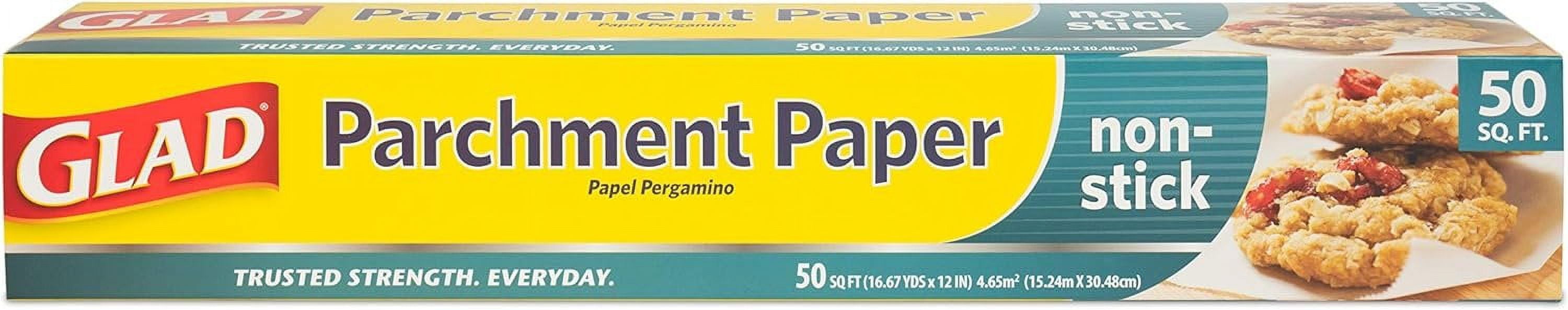 Glad Parchment Paper for Baking Rolled Parchment Paper for Baking and ...