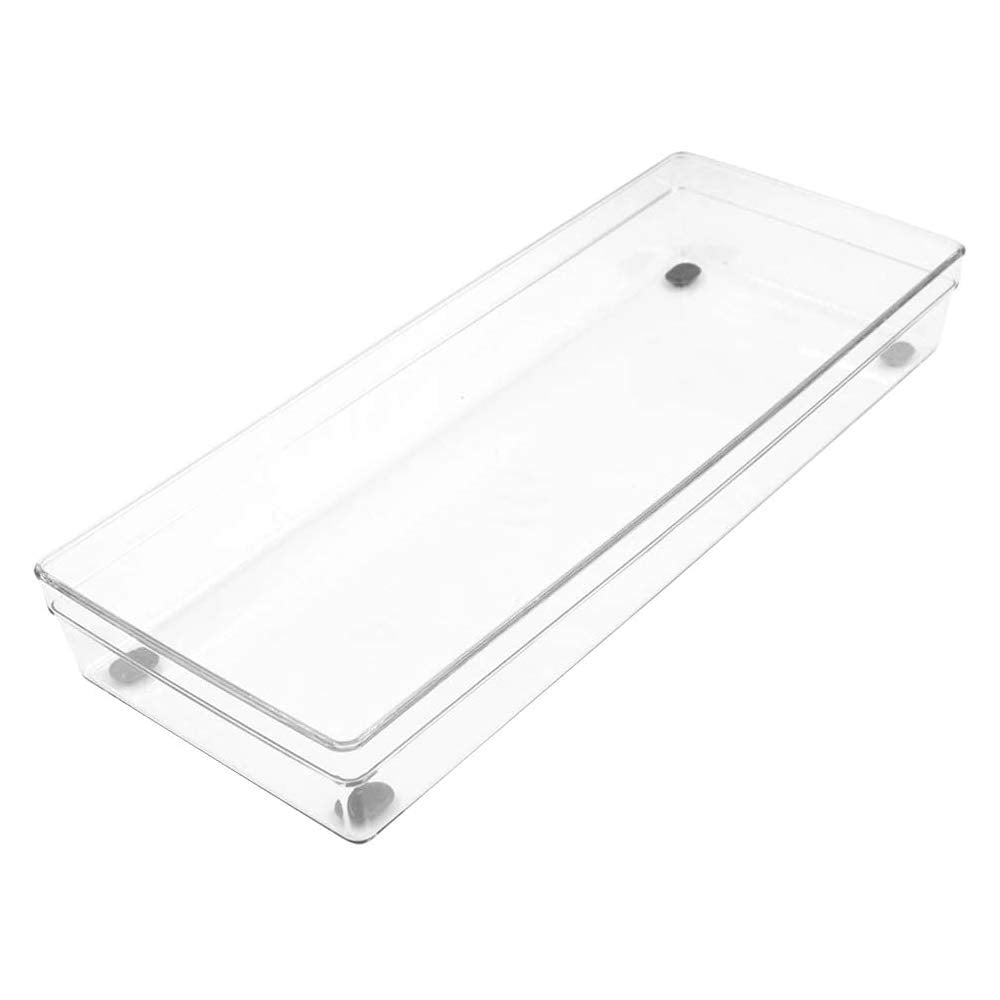 Glad Plastic Drawer Storage Tray - Heavy Duty Organizer Bin for Home ...