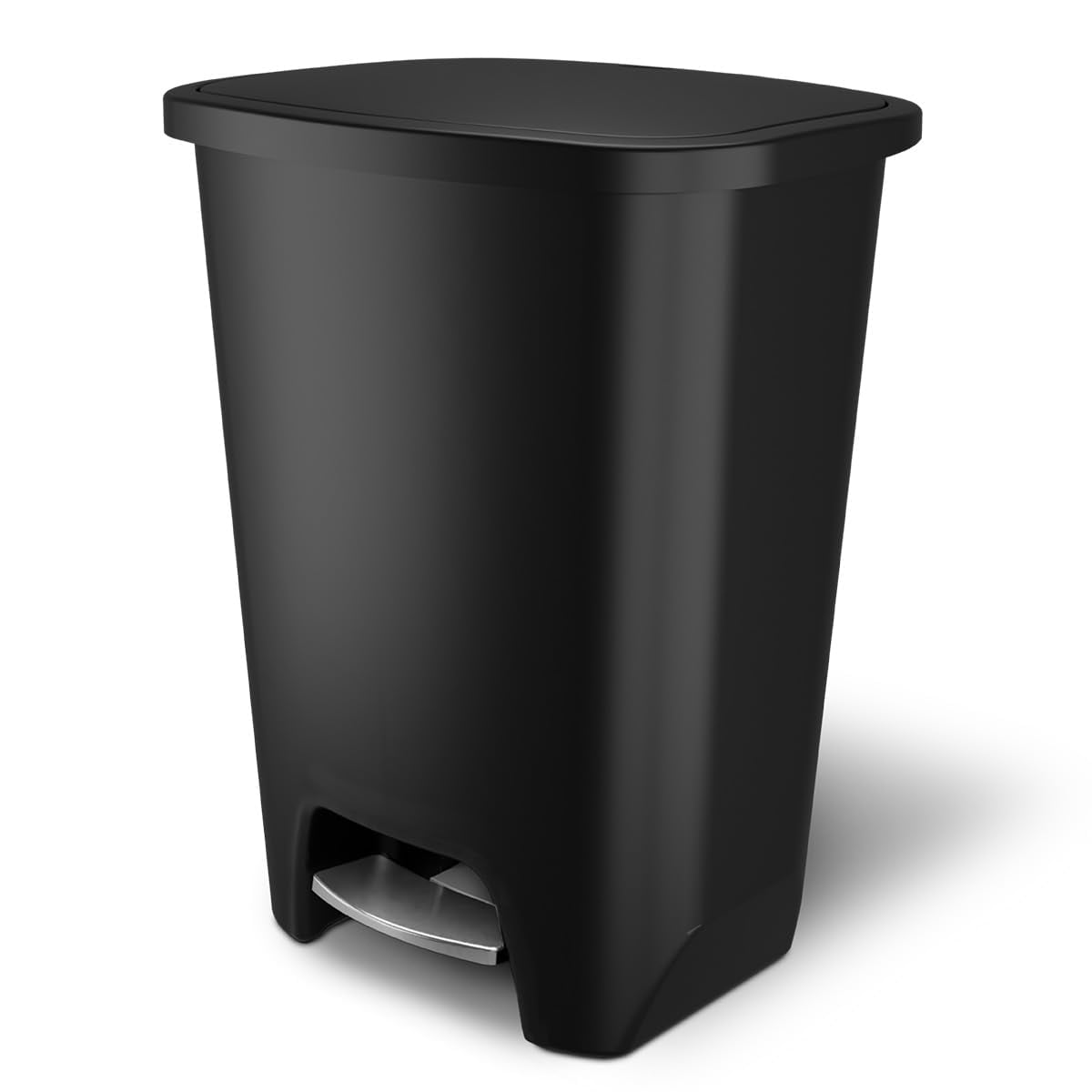 Glad Premium 20 Gallon Trash Can - Plastic Kitchen Waste Bin with Odor ...