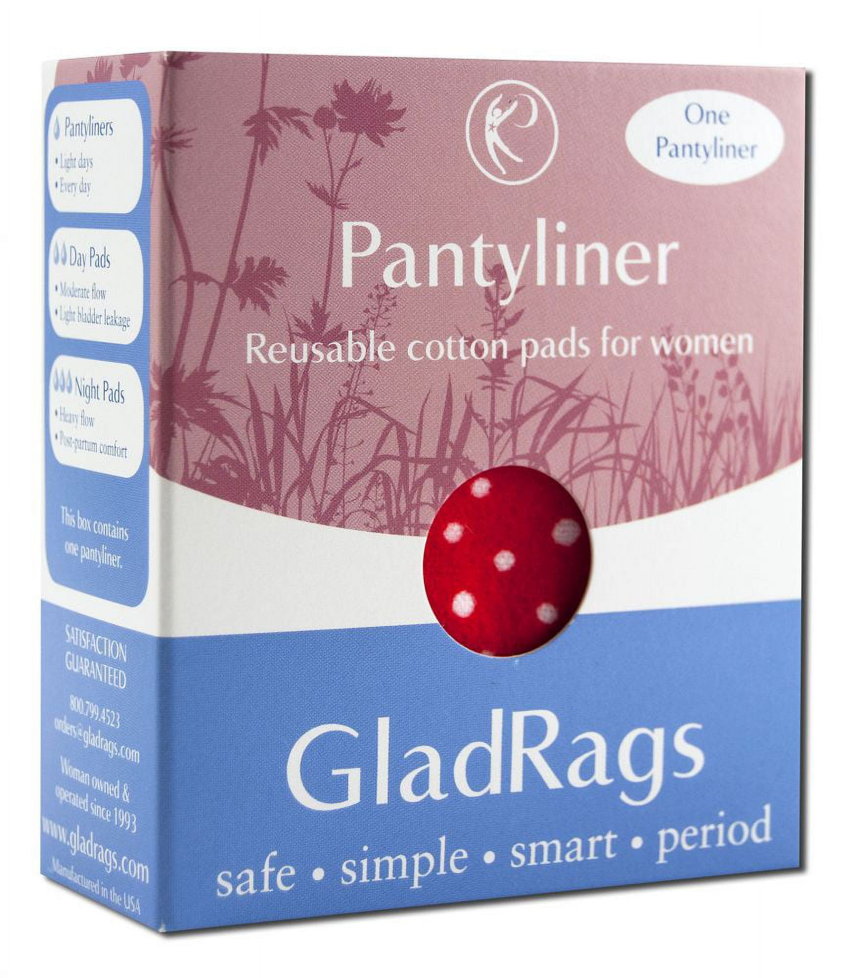 Glad Rags Assorted Colors Pantyliner 1 Pack - Walmart.com