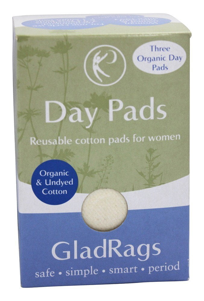 Glad Rags - Organic Cotton Reusable Day Pads - 3 Pack(s) - Walmart.com
