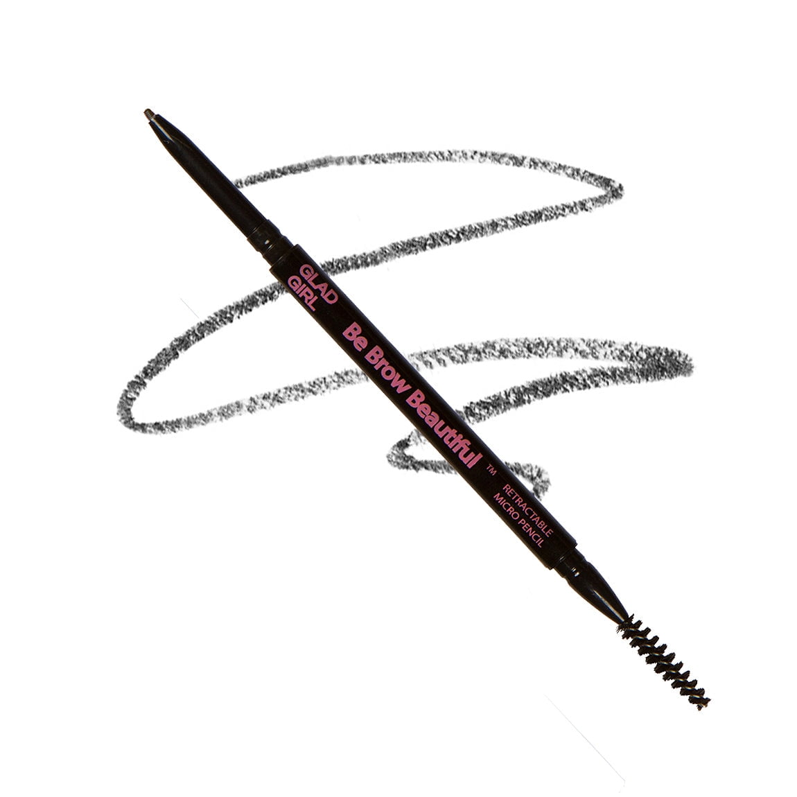 GladGirl Be Brow Beautiful - Retractable Micro Eyebrow Pencil - Walmart ...